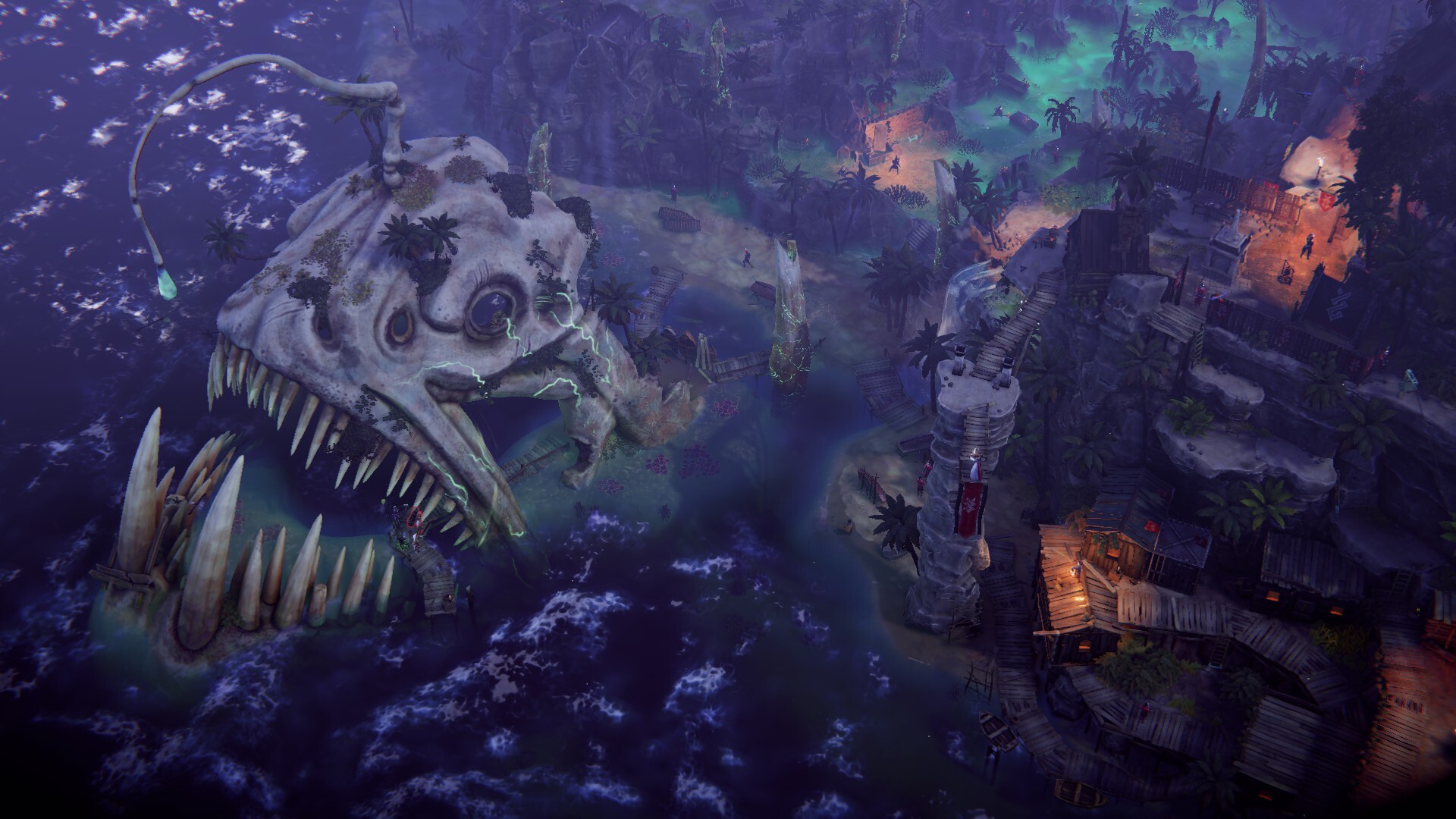 ArtStation - Shadow Gambit - "Shanty Island" Level