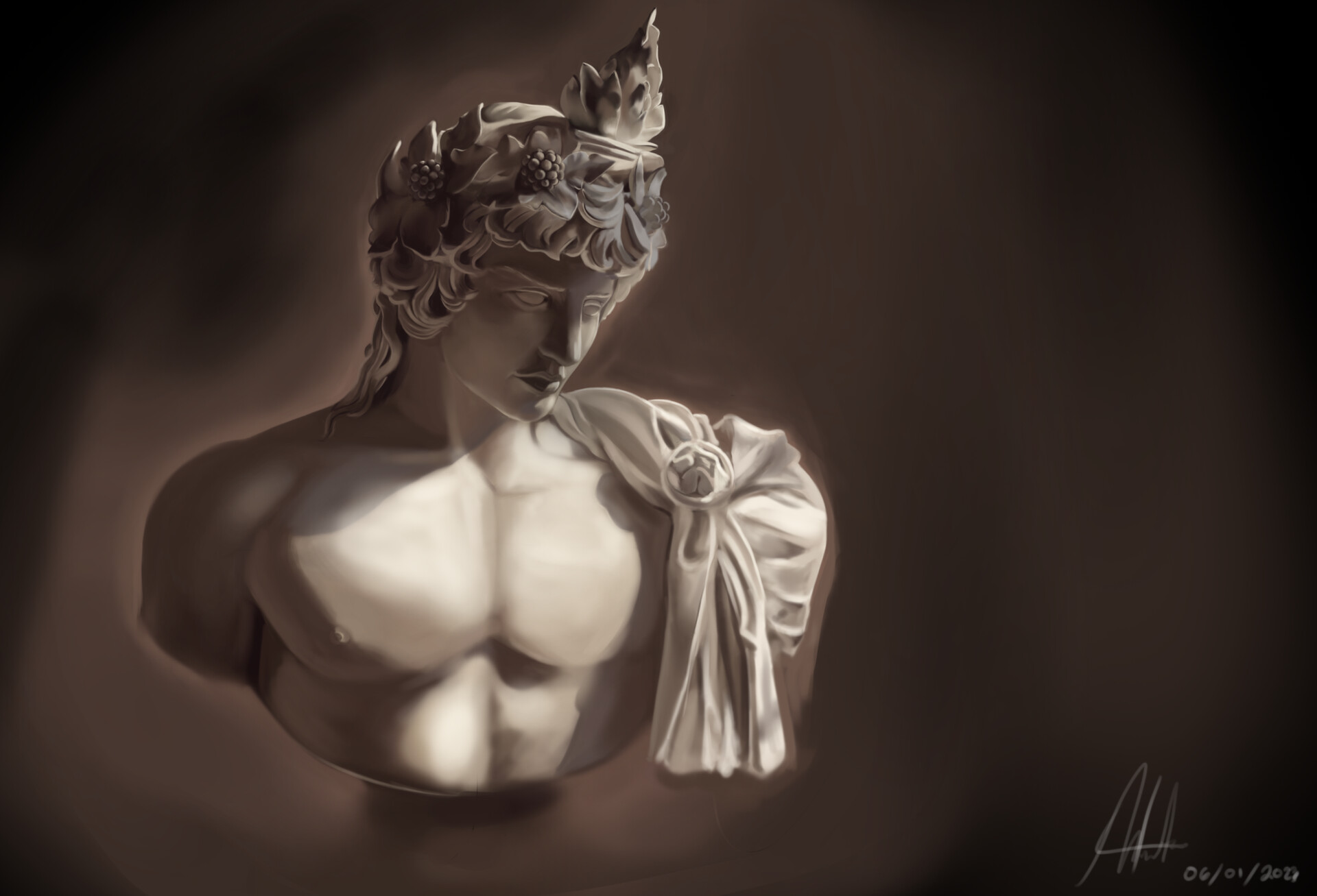 ArtStation - Greek Statue Study