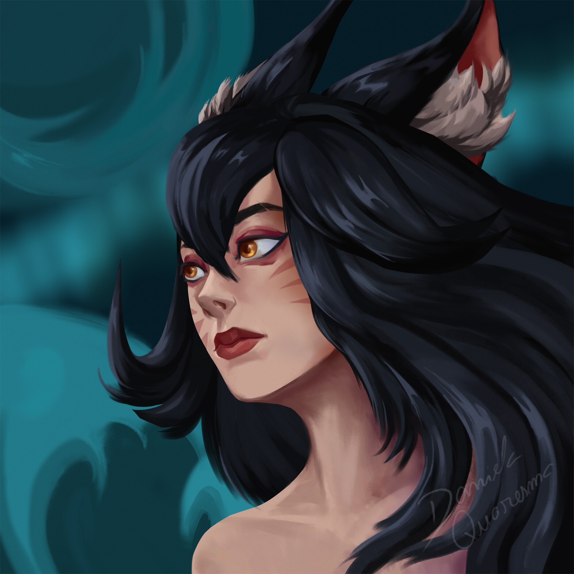 ArtStation - Ahri Fanart
