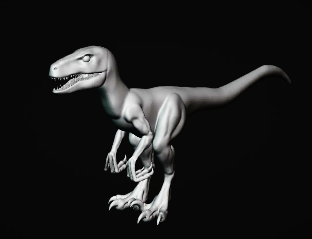 ArtStation - Raptor Work In Progress