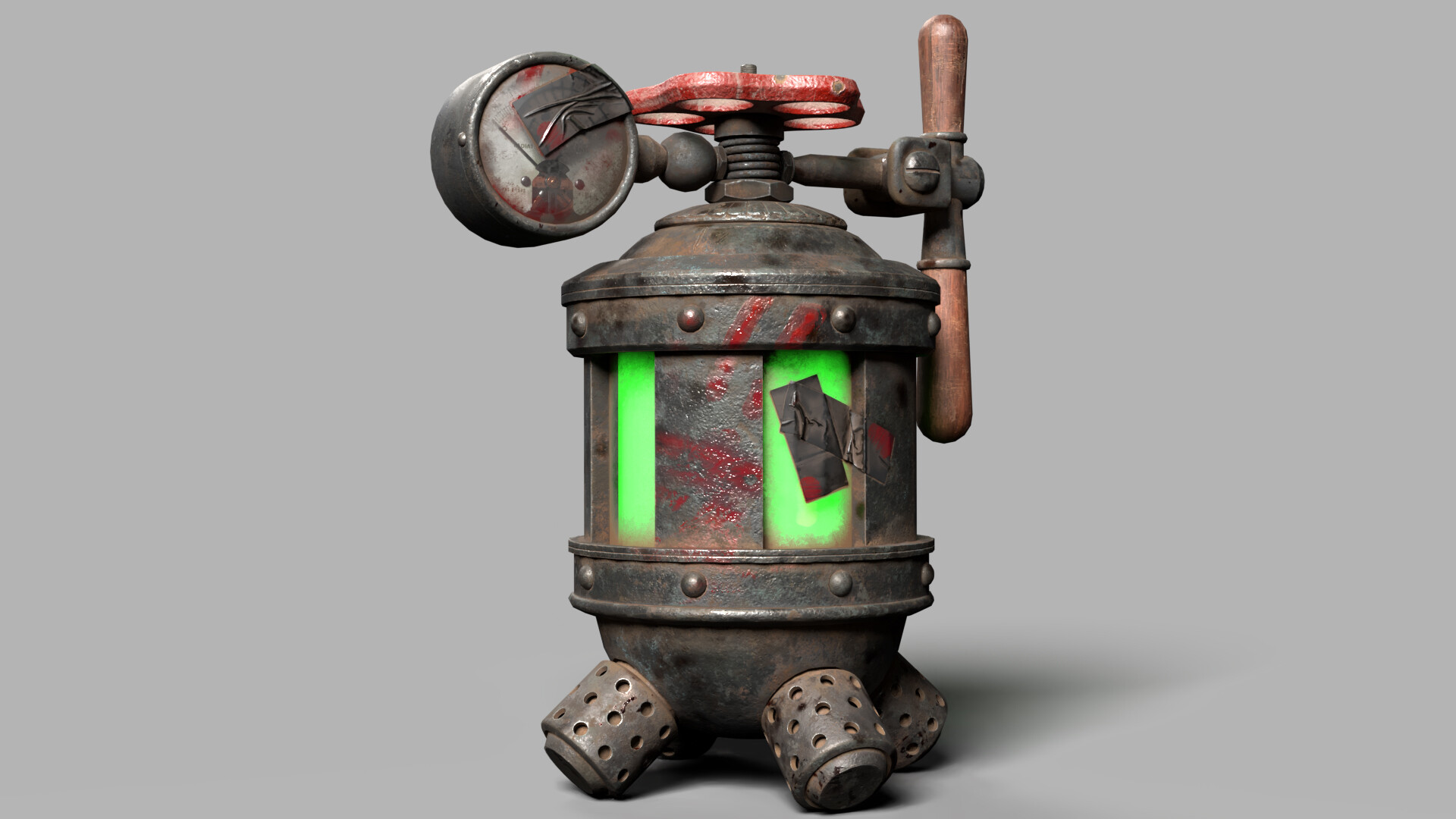ArtStation - Steampunk grenade