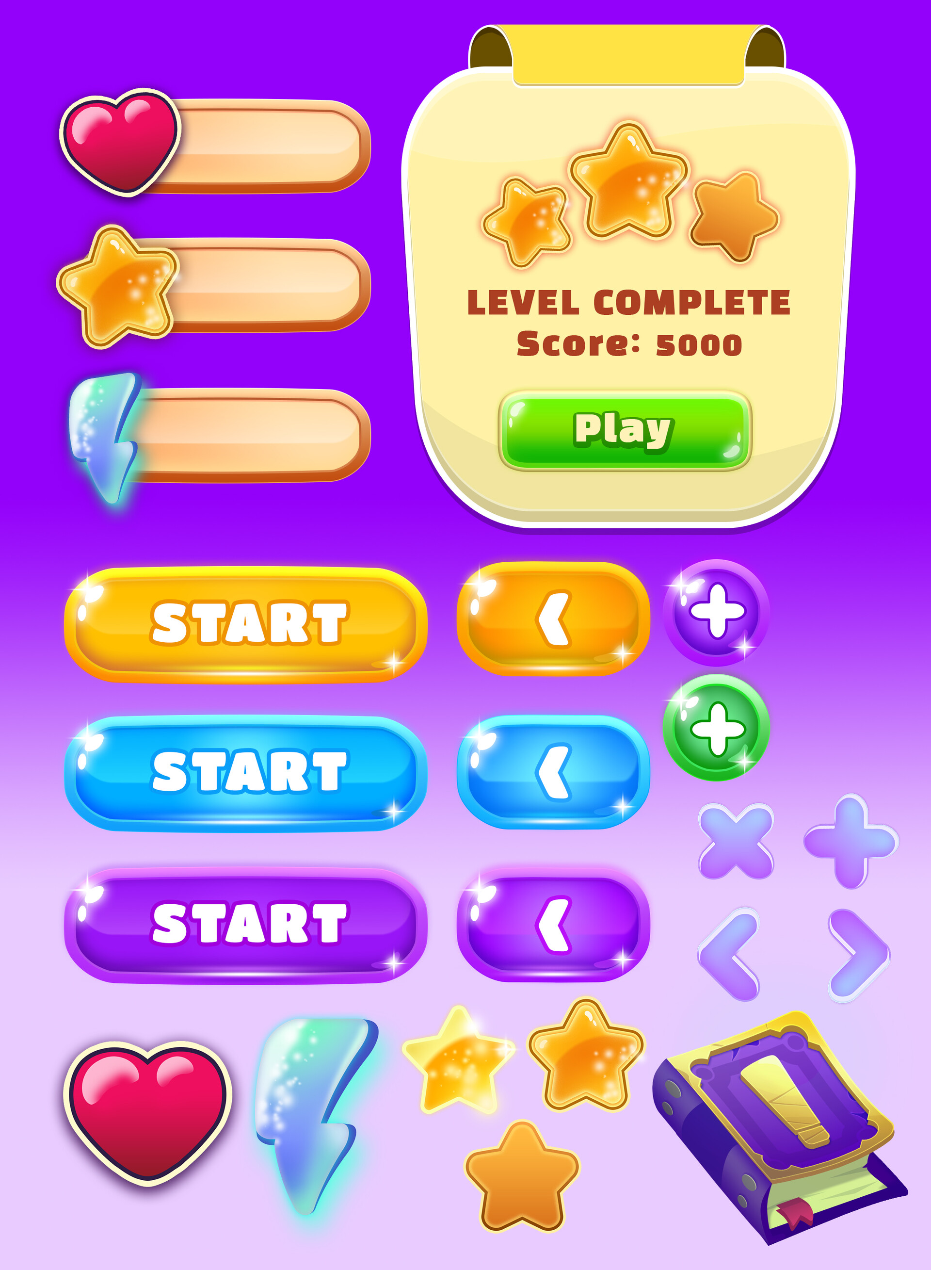 ArtStation - Game UI Design