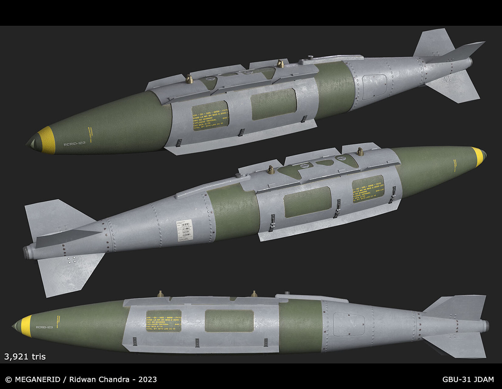 Ridwan Chandra - MeganeRid - GBU-31 JDAM