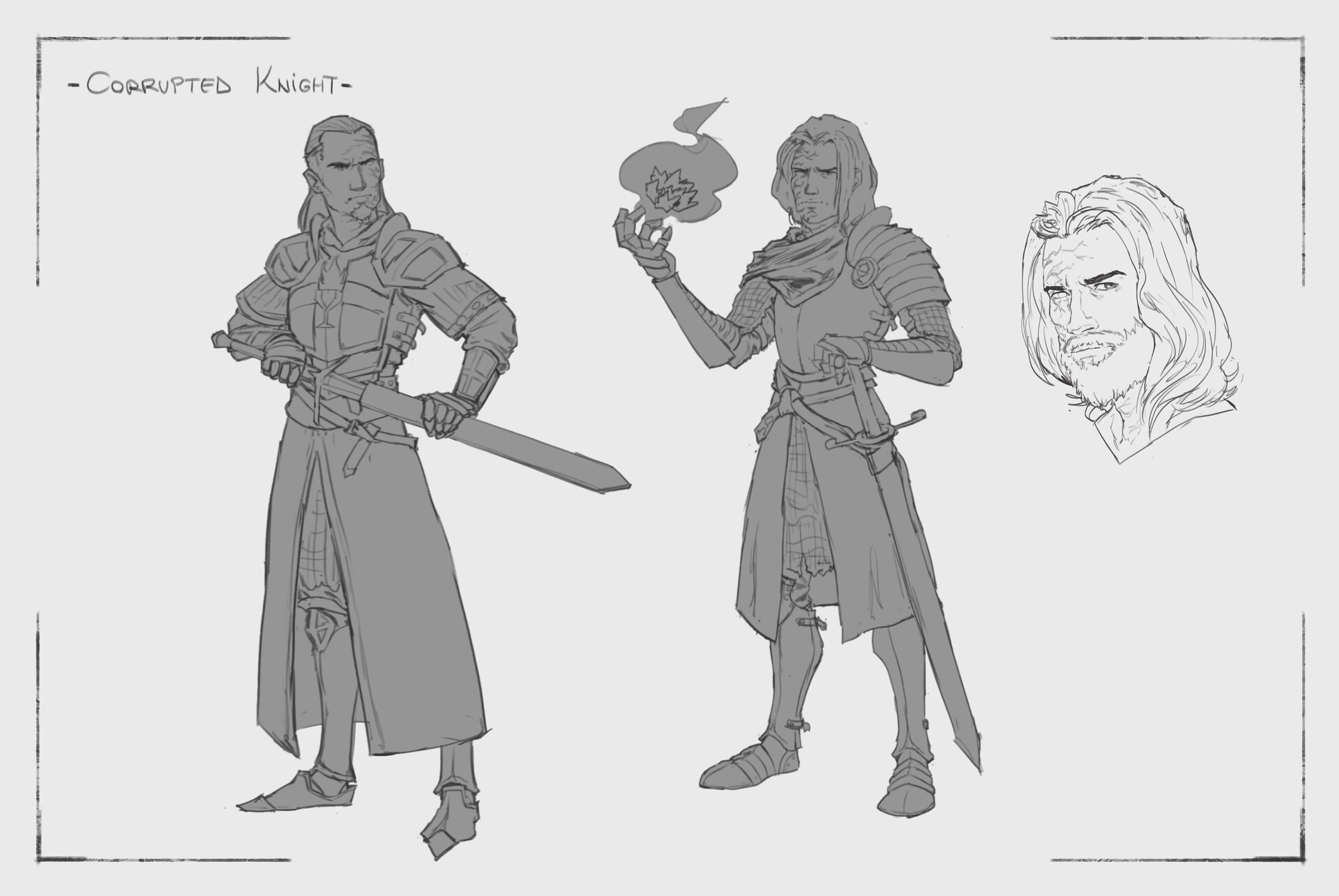 Alina Magherusan - Corrupted Knight