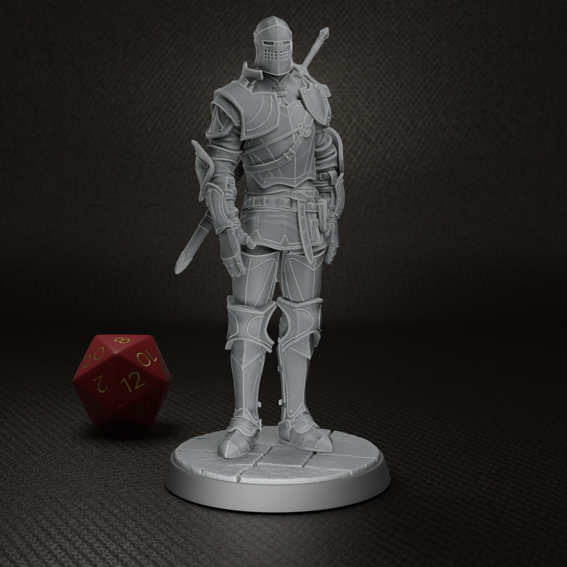 ArtStation - Knight Miniature