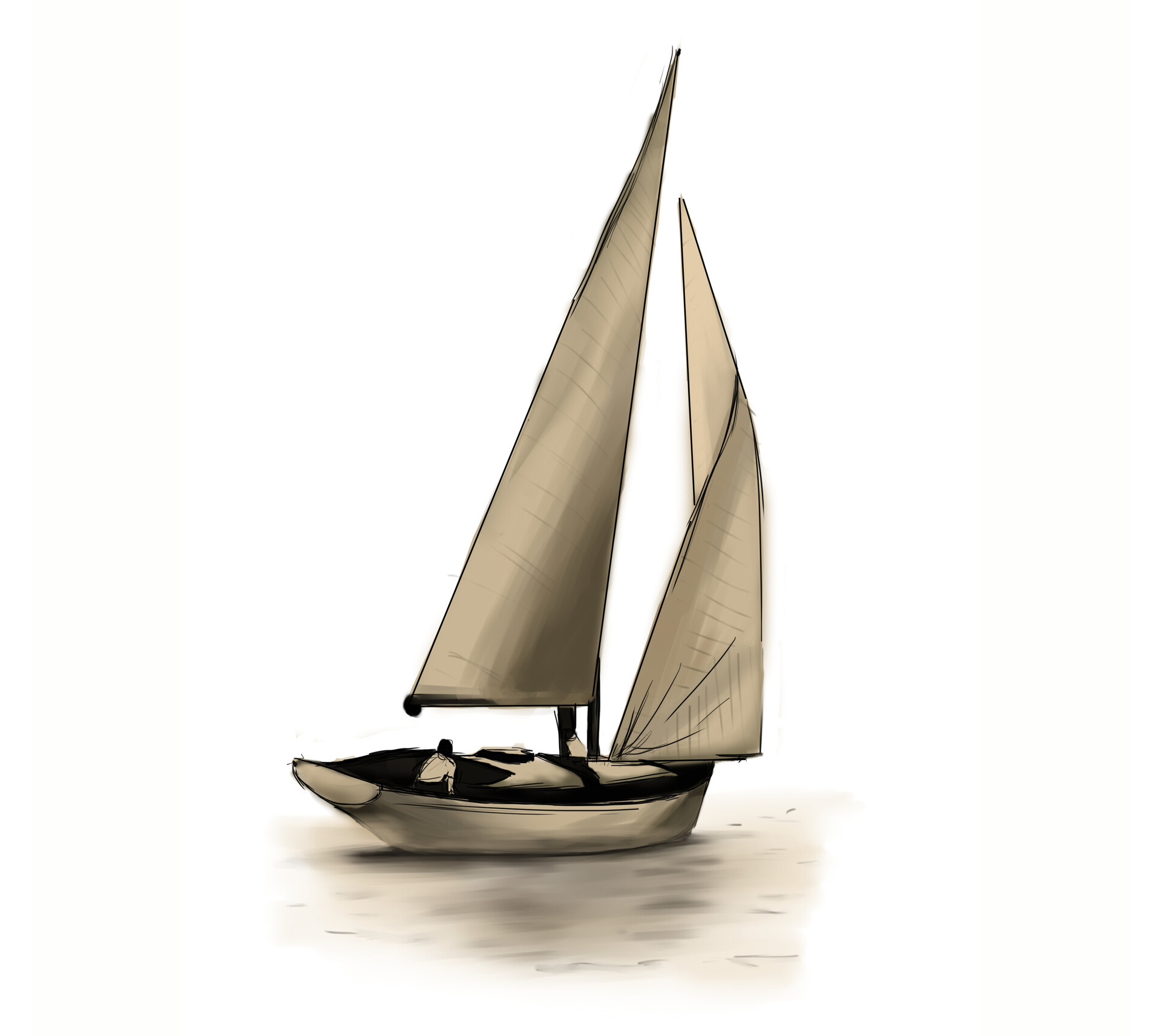 ArtStation - Boat Study