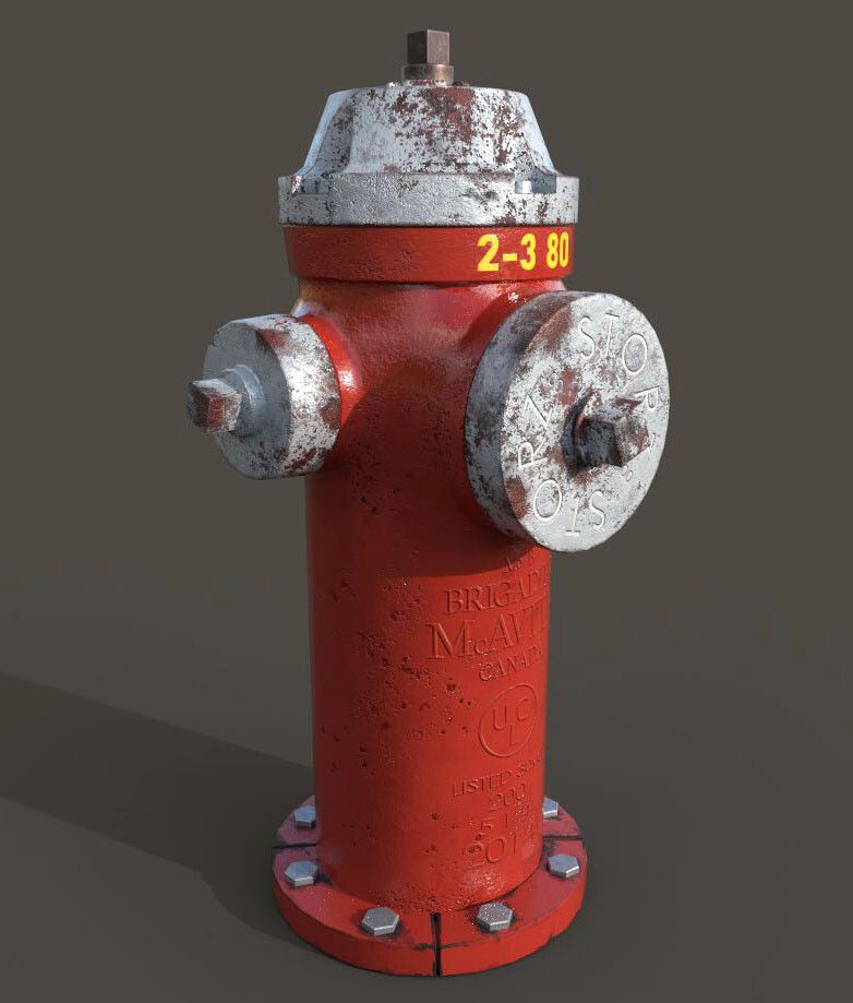 ArtStation - Fire Hydrant