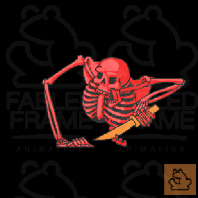 ArtStation - 'Handstander' Skeleton Enemy Animations