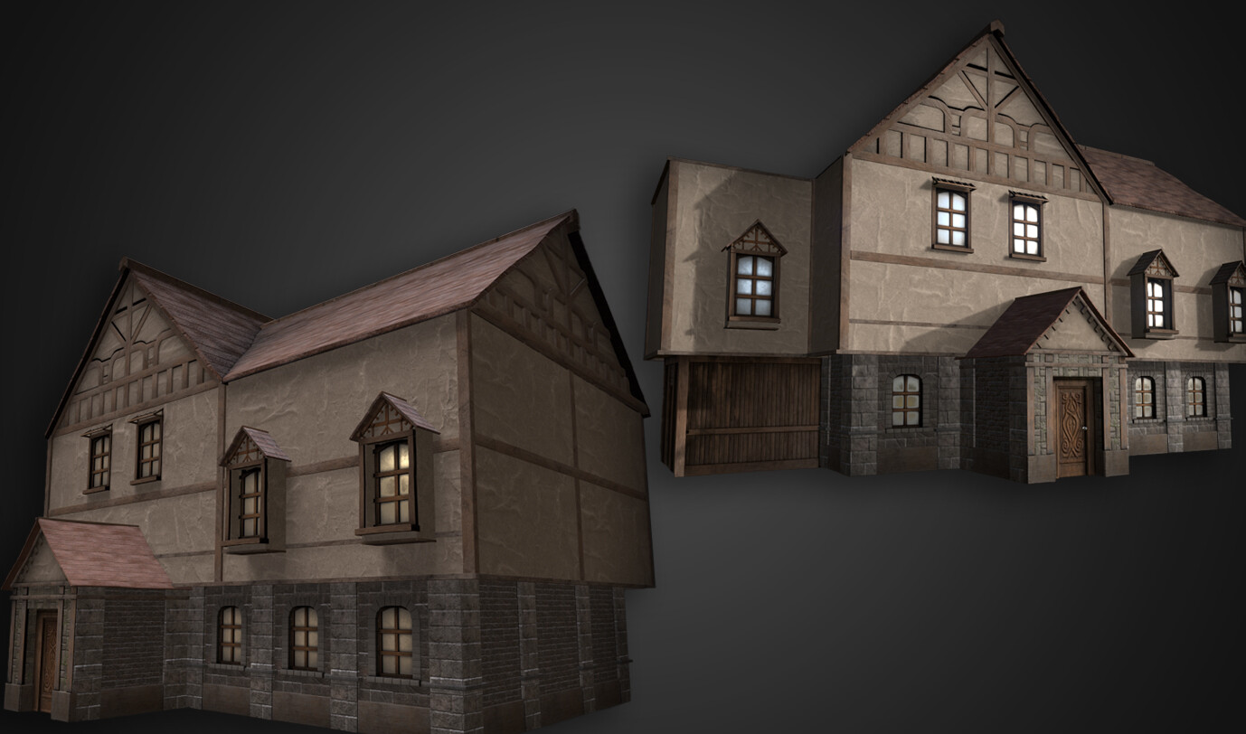 ArtStation - Medieval Style House