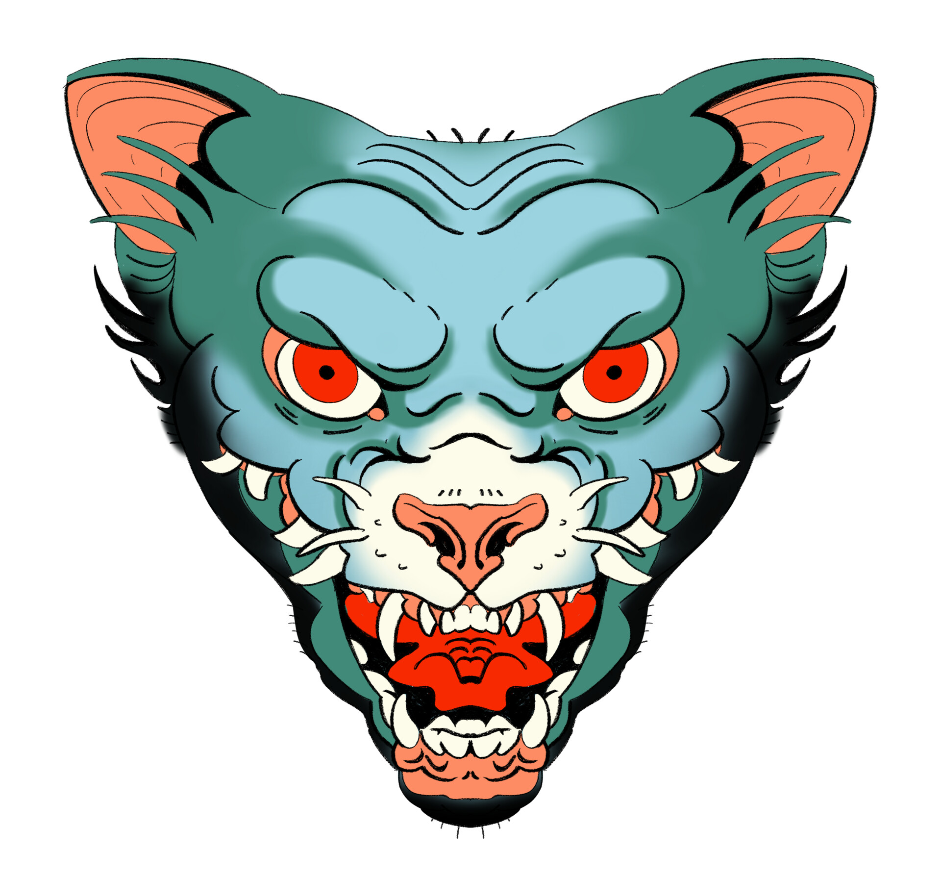 ArtStation - Assortment of cat heads