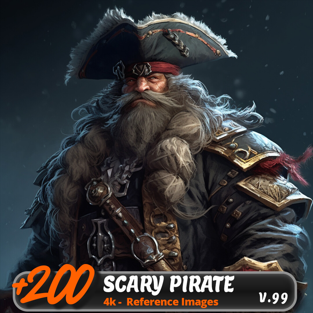 Princesa sofia - SCARY PIRATE VOL. 99/ 4K/ Reference Image