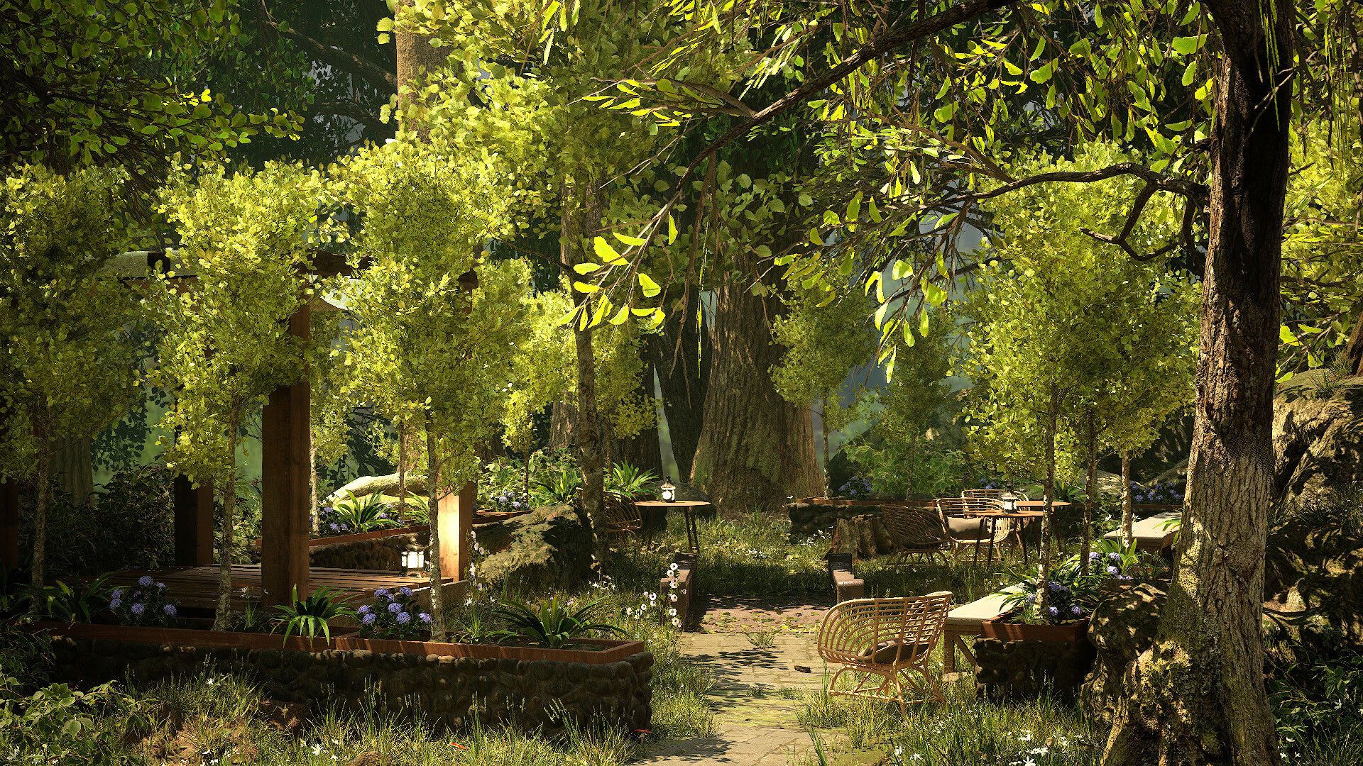 Geoffrey Smith - Forest scene - Extended Reality in Unreal Engine 5