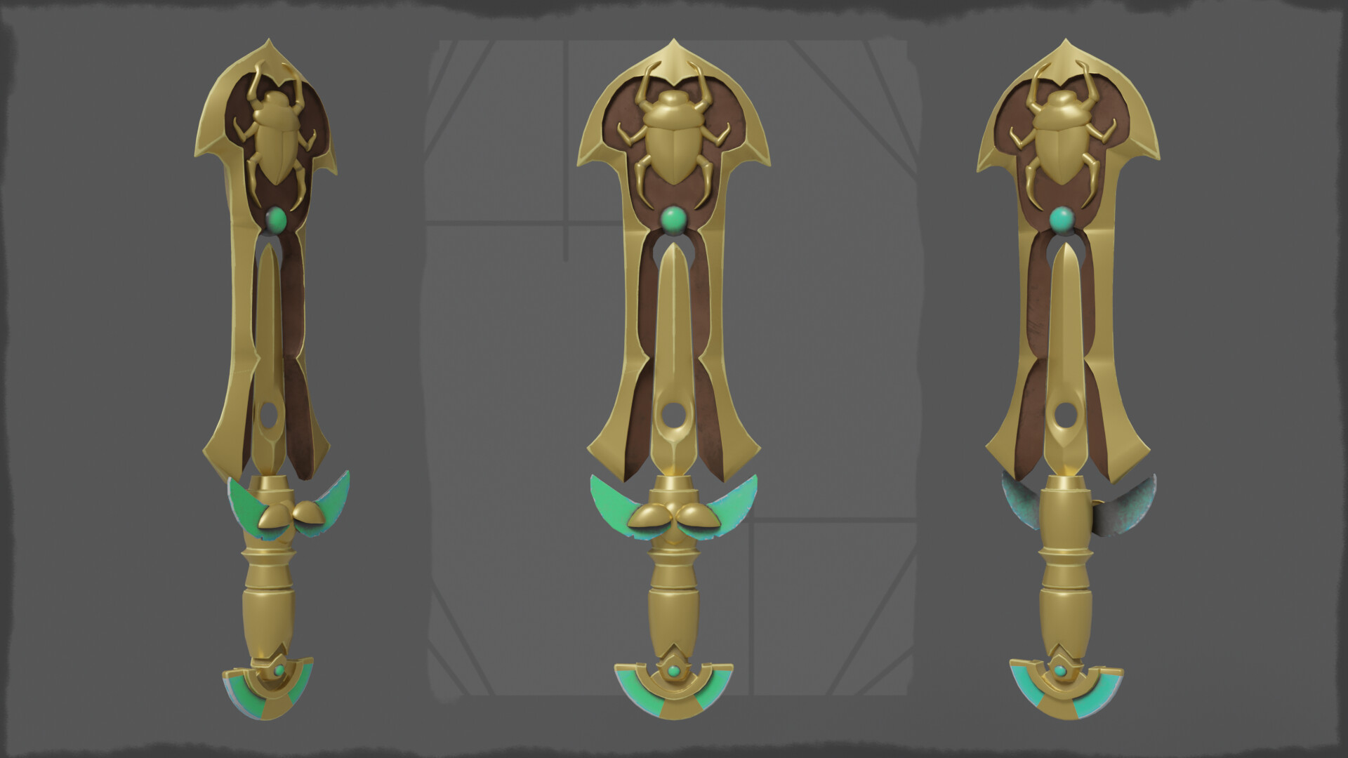 ArtStation - Desert Scream Sword