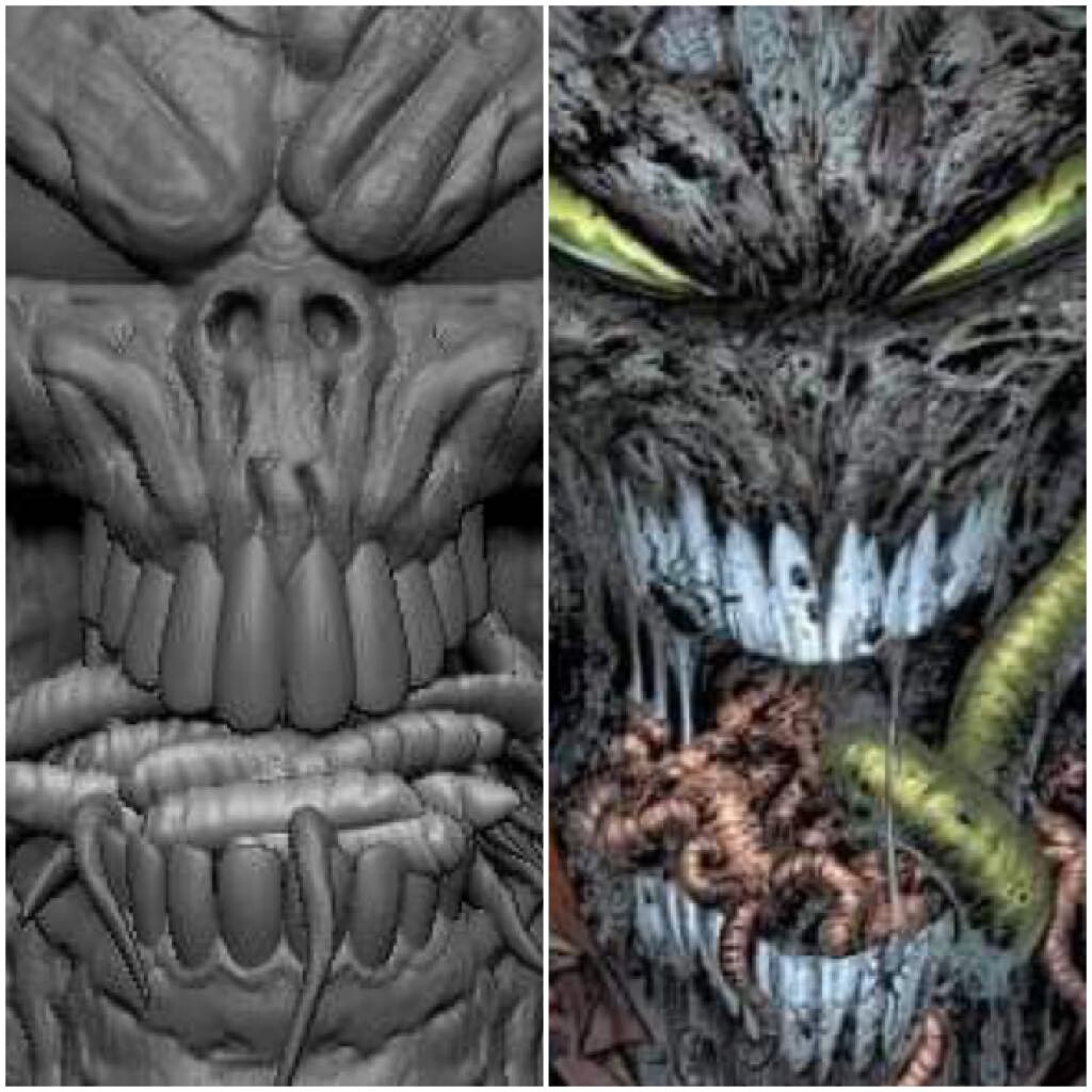 spawn al simmons face