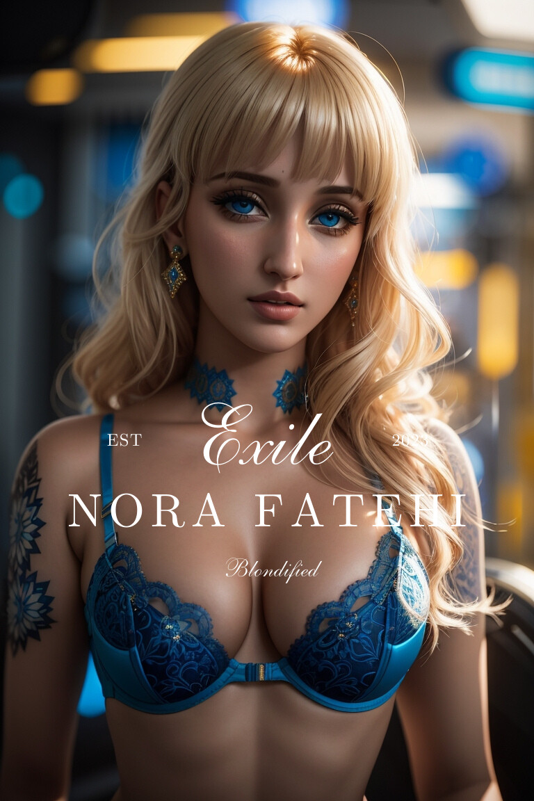 ArtStation - Nora Fatehi - Blondified