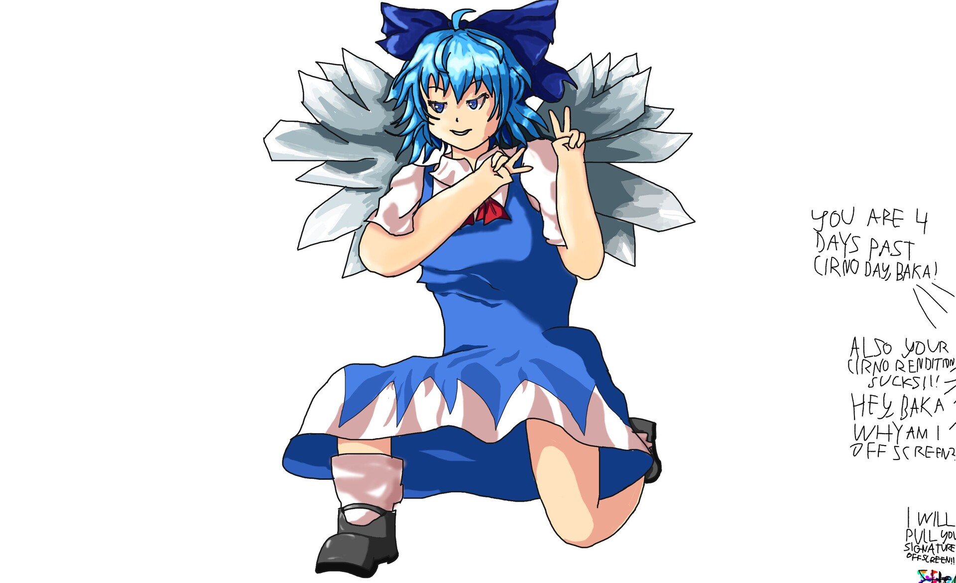 Touhou Cirno Baka