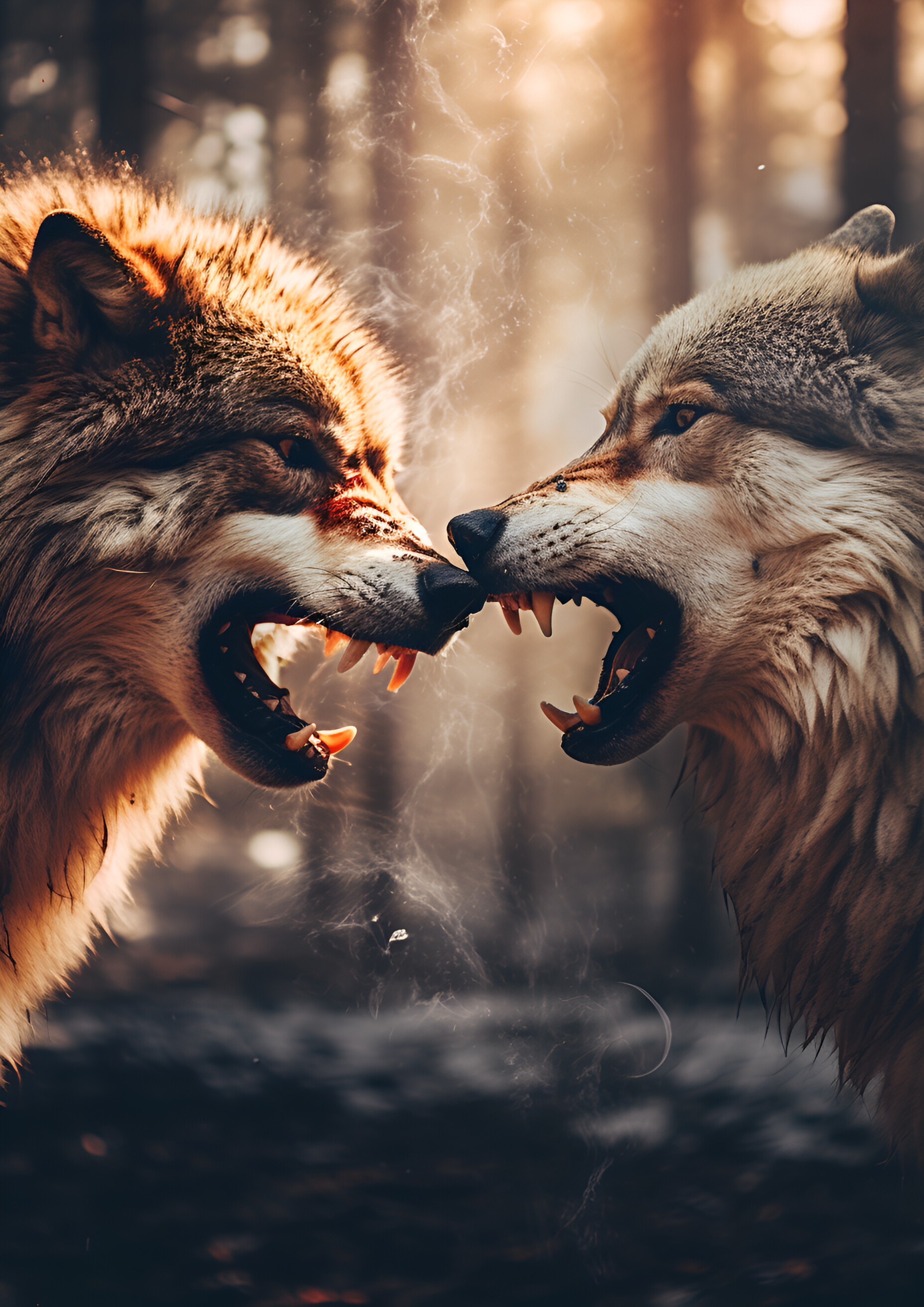 ArtStation - AI Art-Wolfs