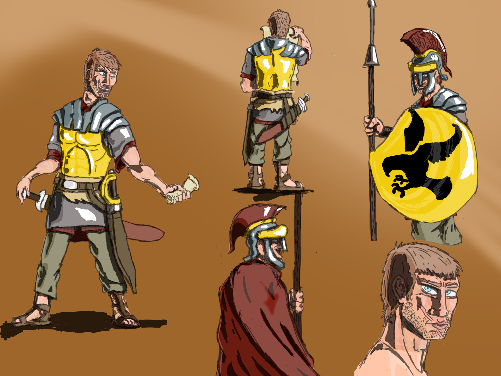 ArtStation - Fantasy Soldier Concept