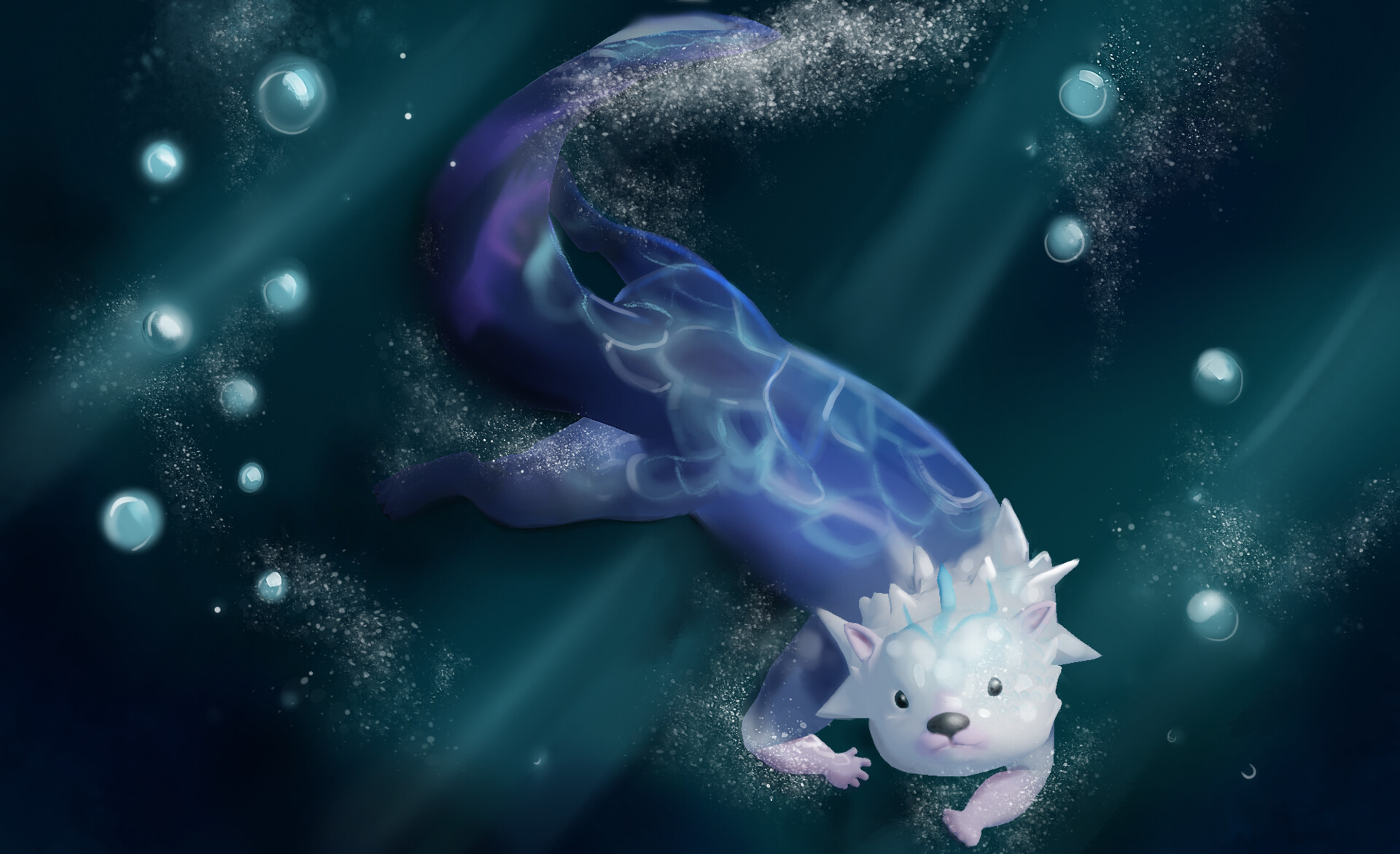 ArtStation - Nutria Apacible, genshin impact