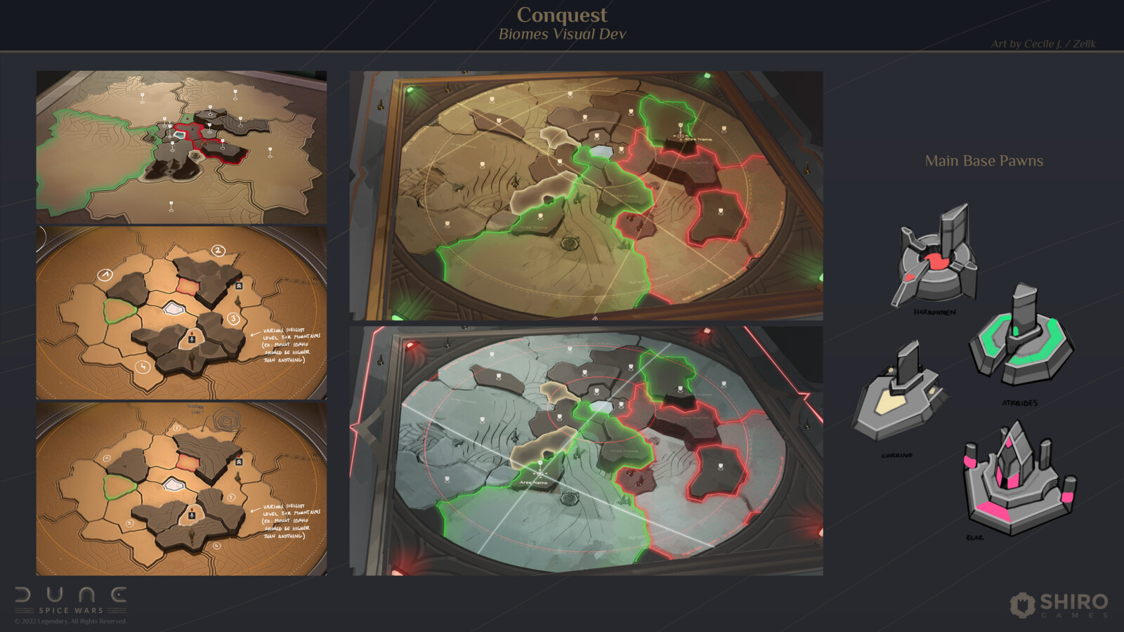 Zellk // Cécile Jaubert - DUNE : Spice Wars - Conquest