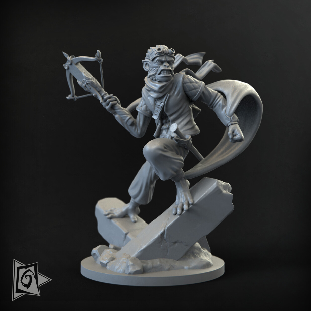 ArtStation - Space Adventurer (Monkeyfolk/ Space Adventurer/ Rogue)