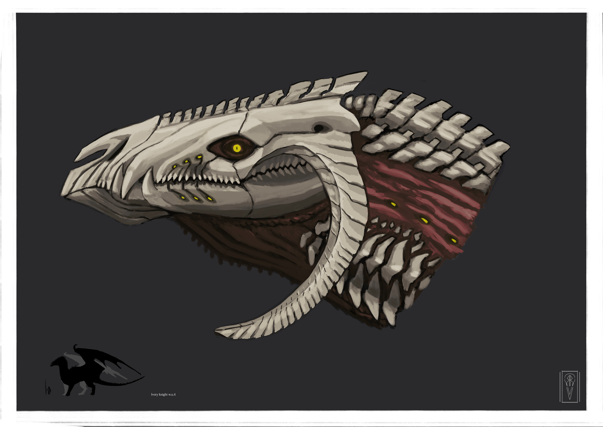 ArtStation - Skull dragons #1