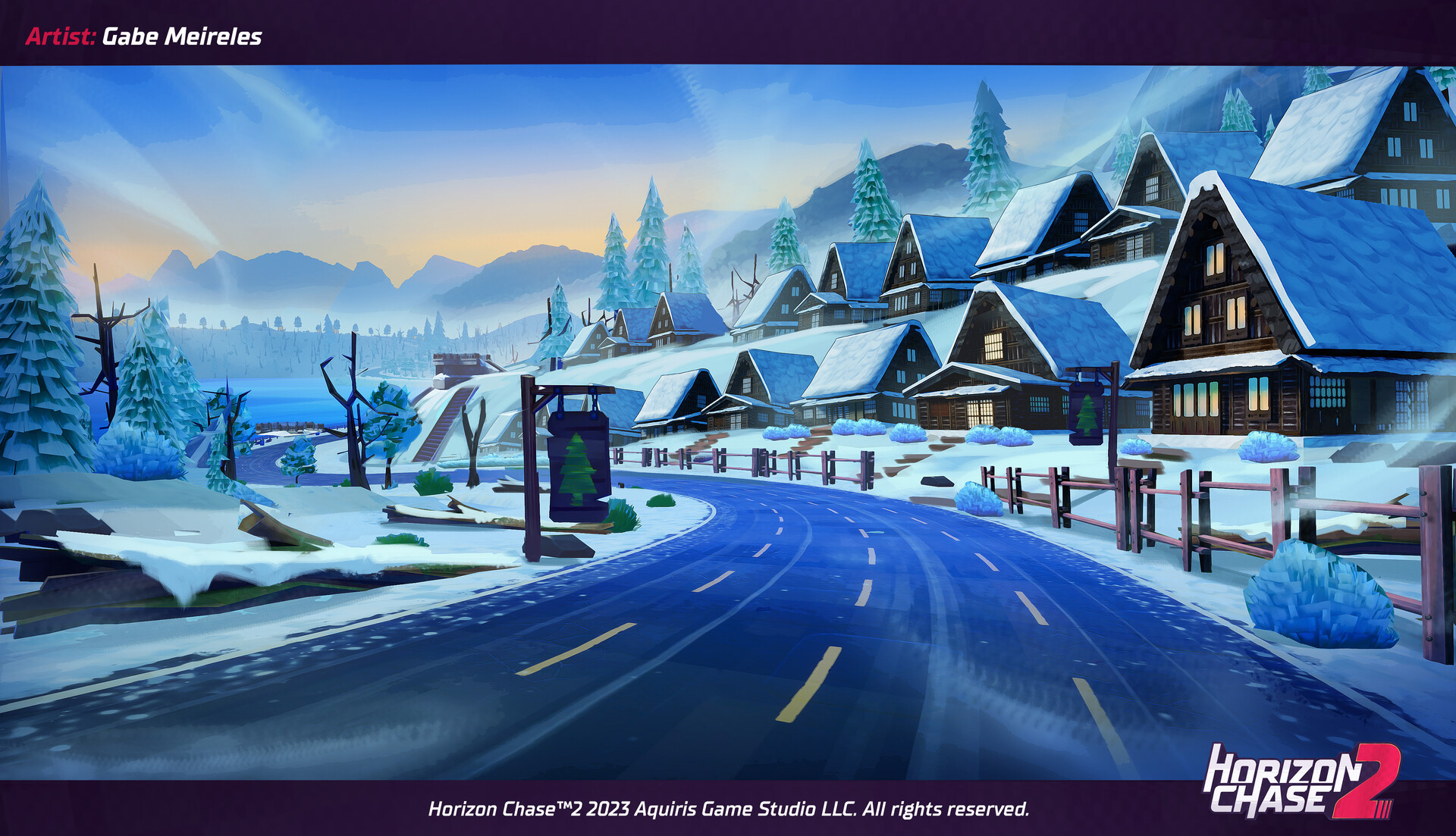 Gabriel Meireles - Horizon Chase 2 - Japan-Lake Mashu