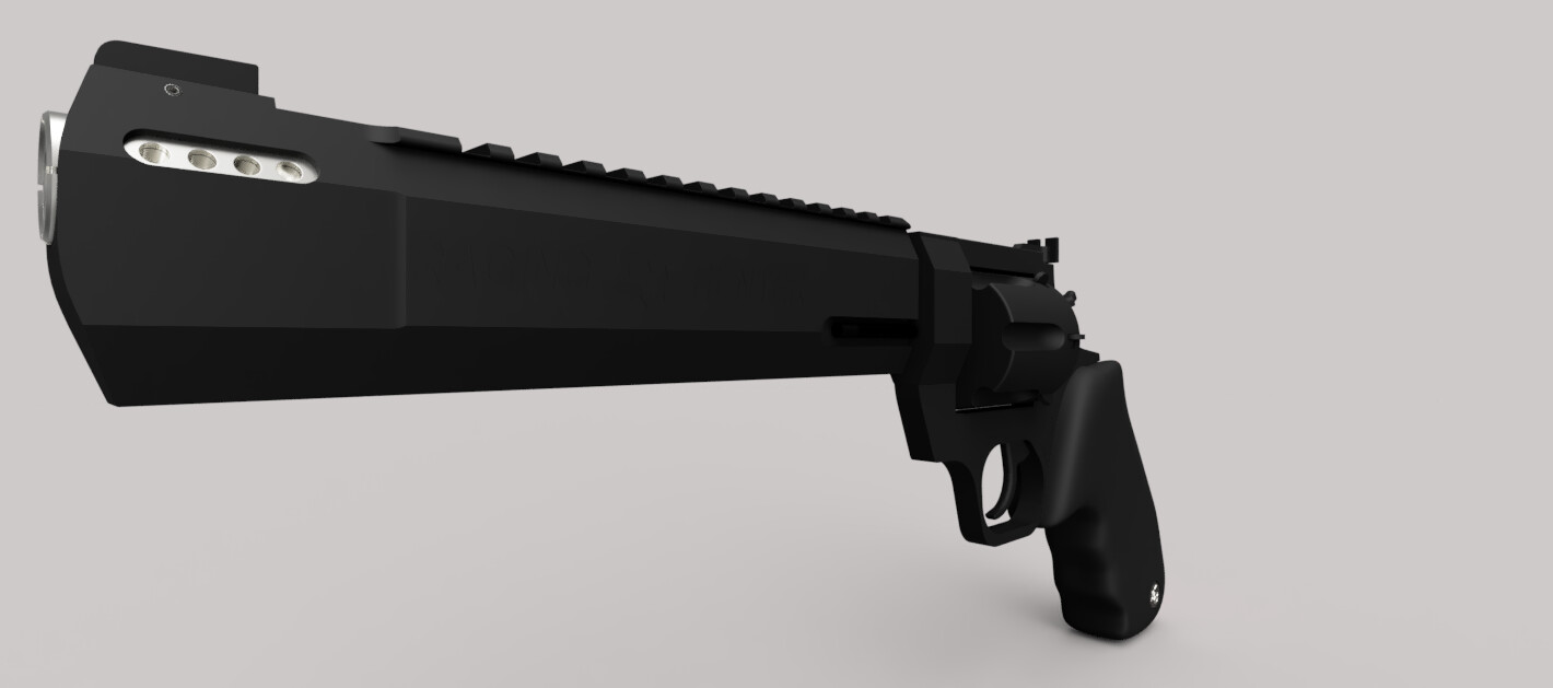 ArtStation - Taurus Revolver