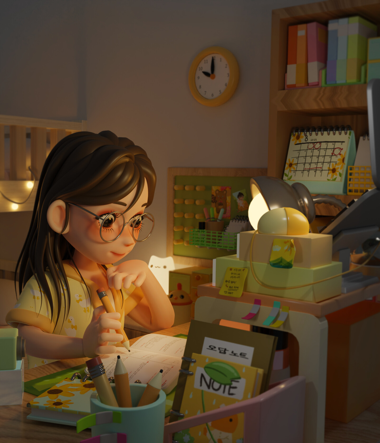 ArtStation - Seo Ah - Night