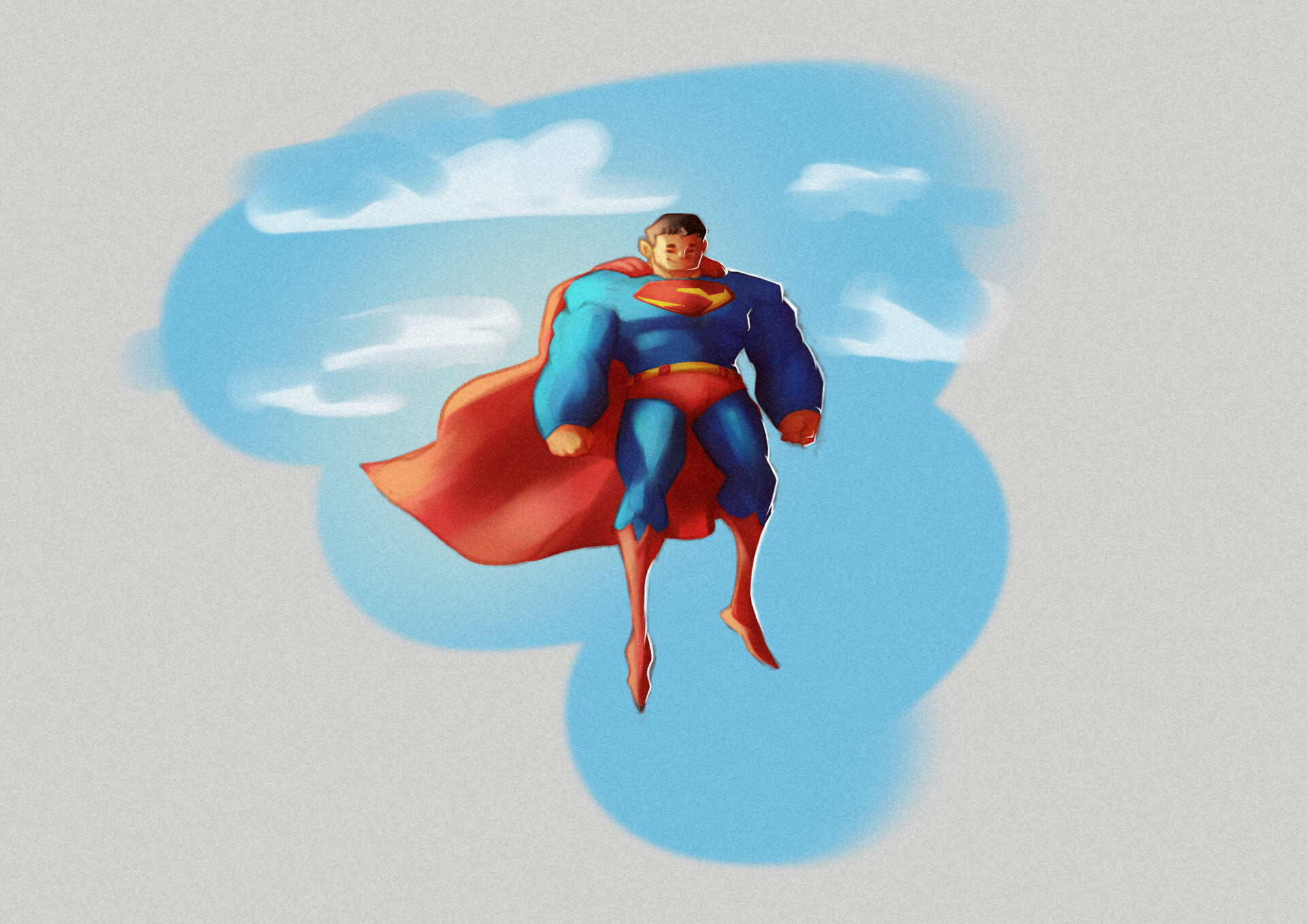 ArtStation - Superman: The Icon of Hope and Peace
