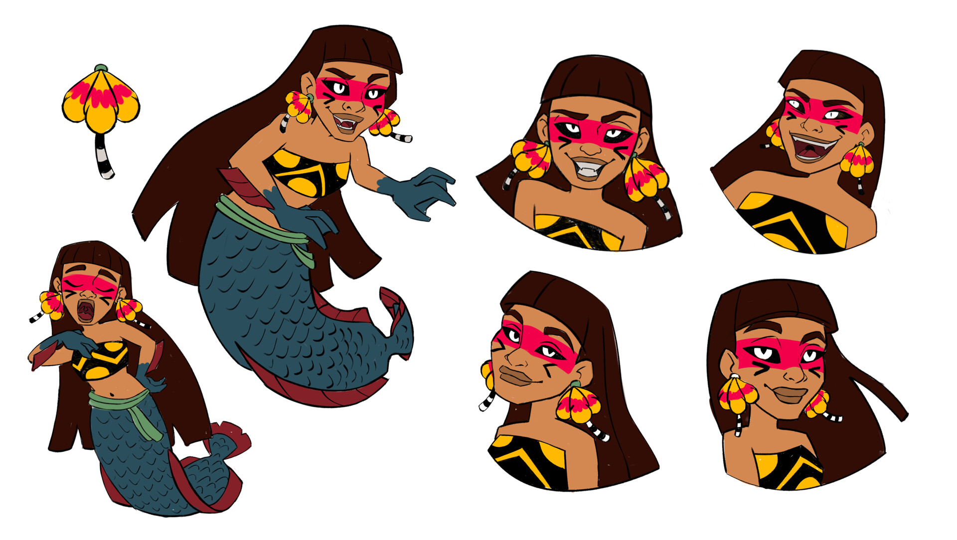 Ricardo Hagen - Clash Royale Fanart: Brazilian Folklore - Iara ...