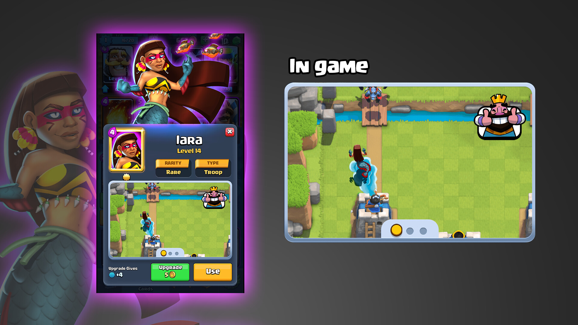 Ricardo Hagen - Clash Royale Fanart: Brazilian Folklore - Iara ...