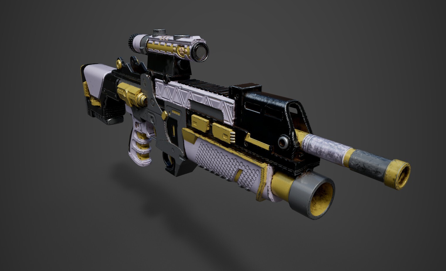 ArtStation - Gun texture