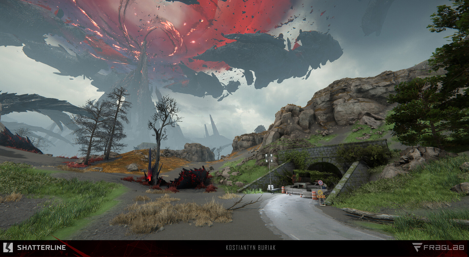 Kostiantyn Buriak - Shatterline - Expedition Map