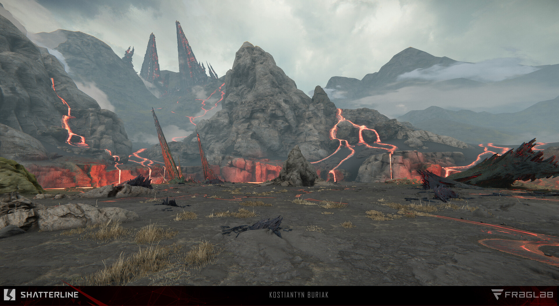 Kostiantyn Buriak - Shatterline - Expedition map