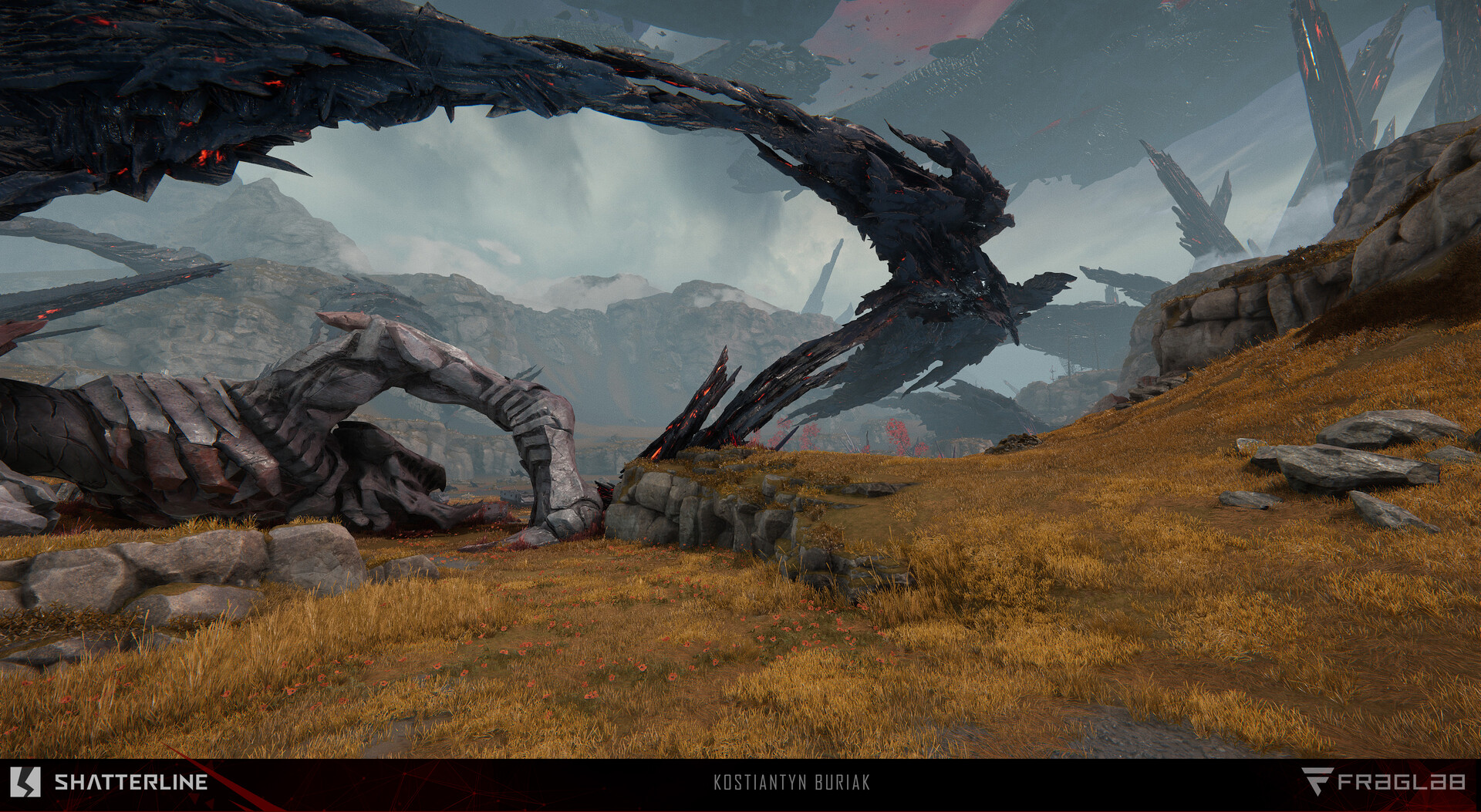 Kostiantyn Buriak - Shatterline - Expedition map