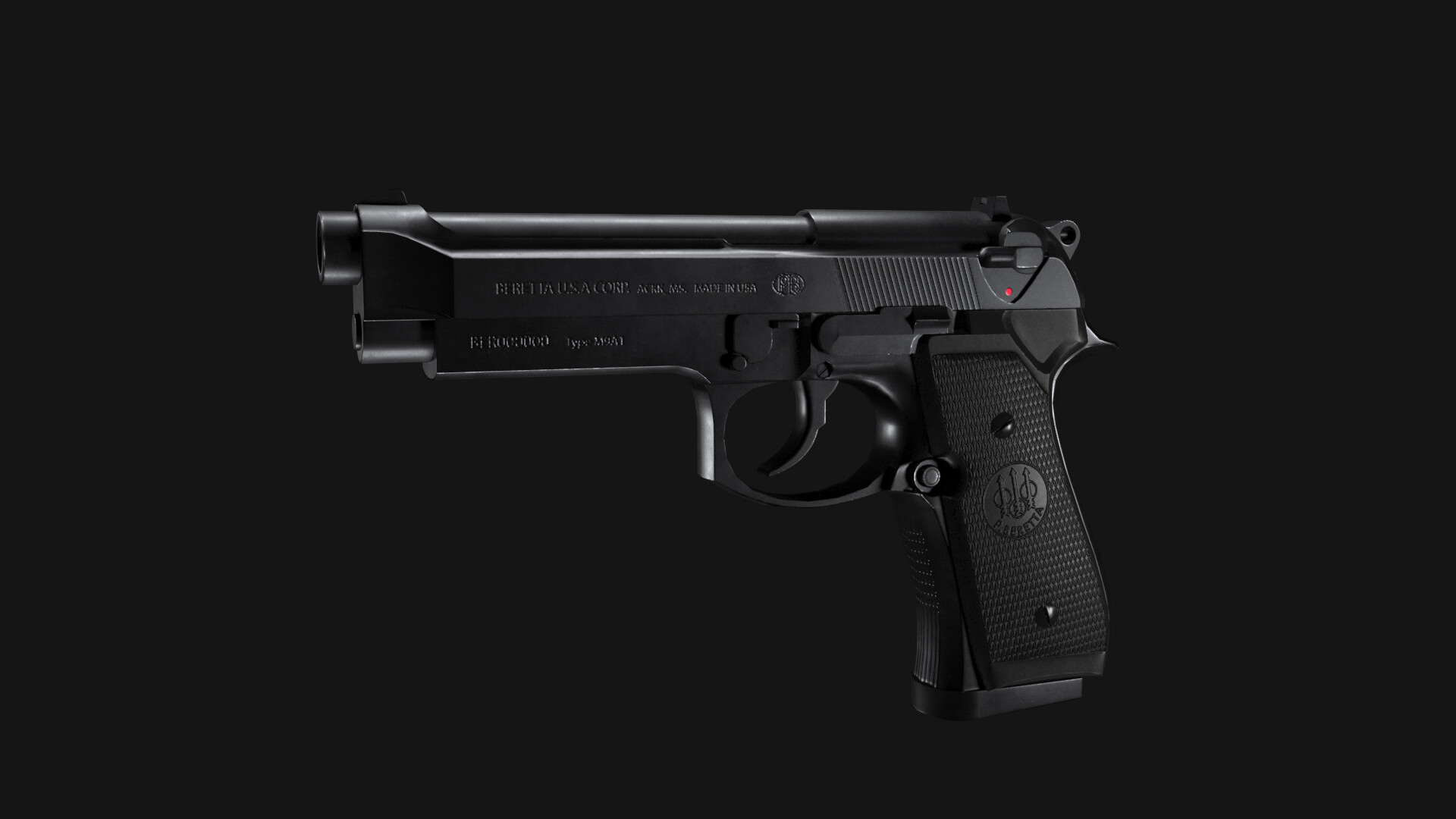 ArtStation - Beretta M9 Low Poly