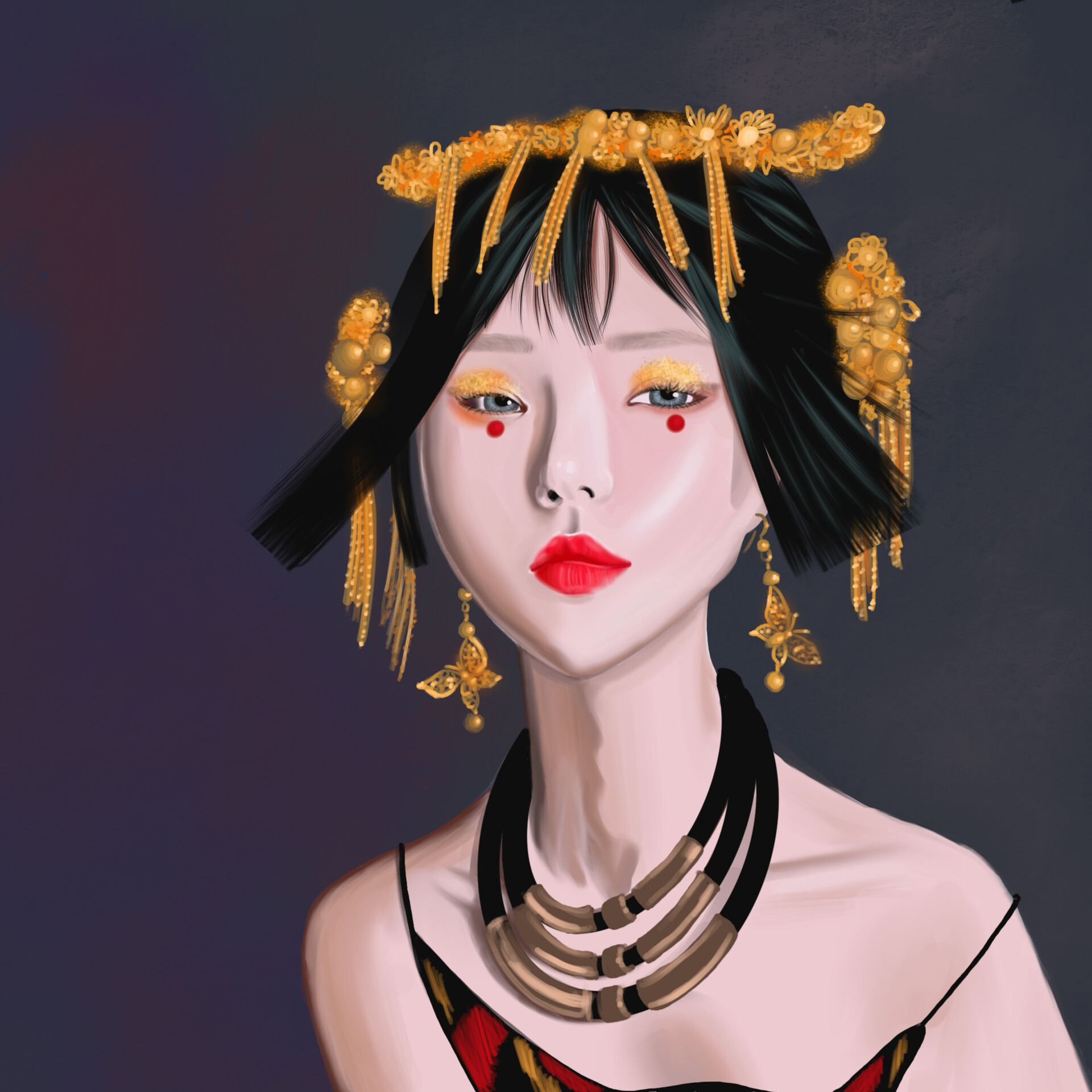 ArtStation - Asian Queen