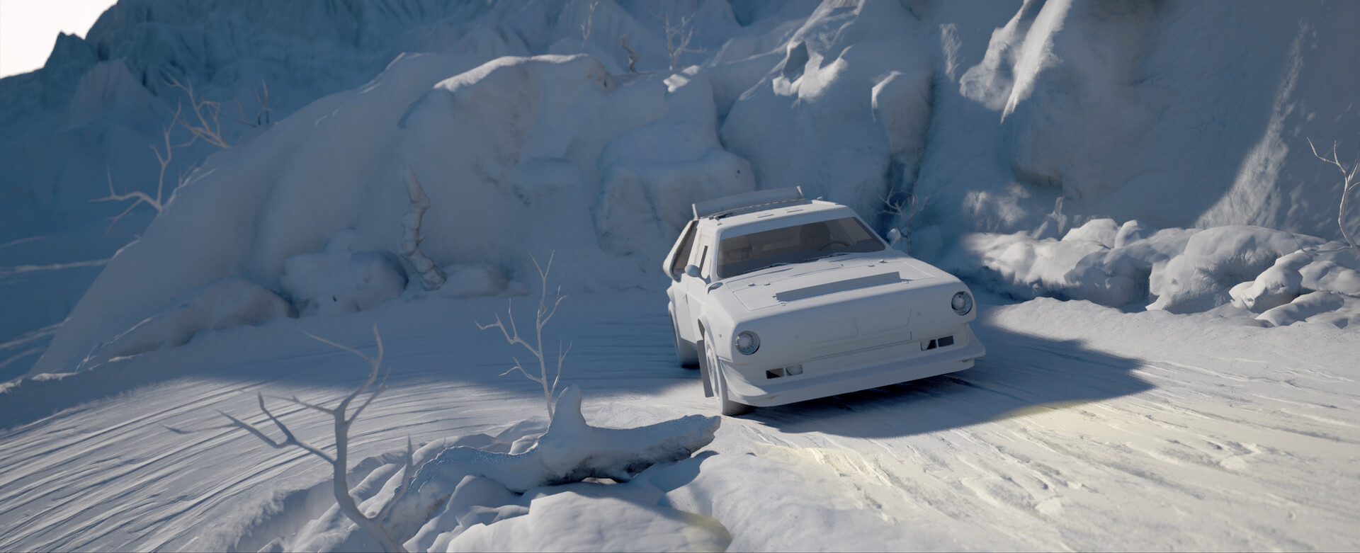 XUANWEN CHEN - Lancia Delta S4 Rendering in Unreal Engine