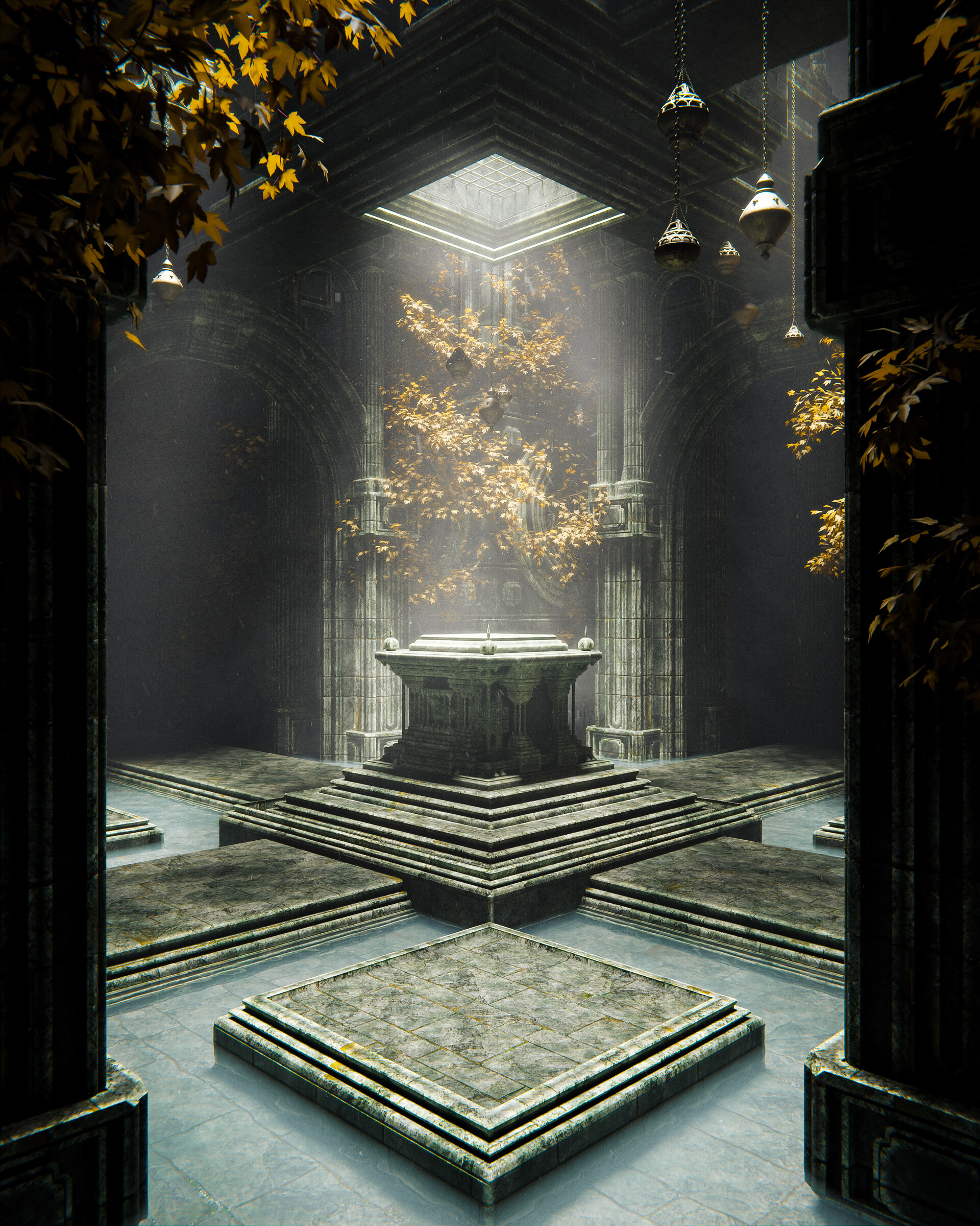 ArtStation - Ancient Sanctuary