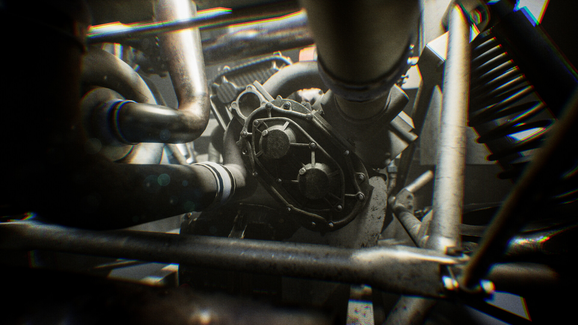 XUANWEN CHEN - Lancia Delta S4 Rendering in Unreal Engine