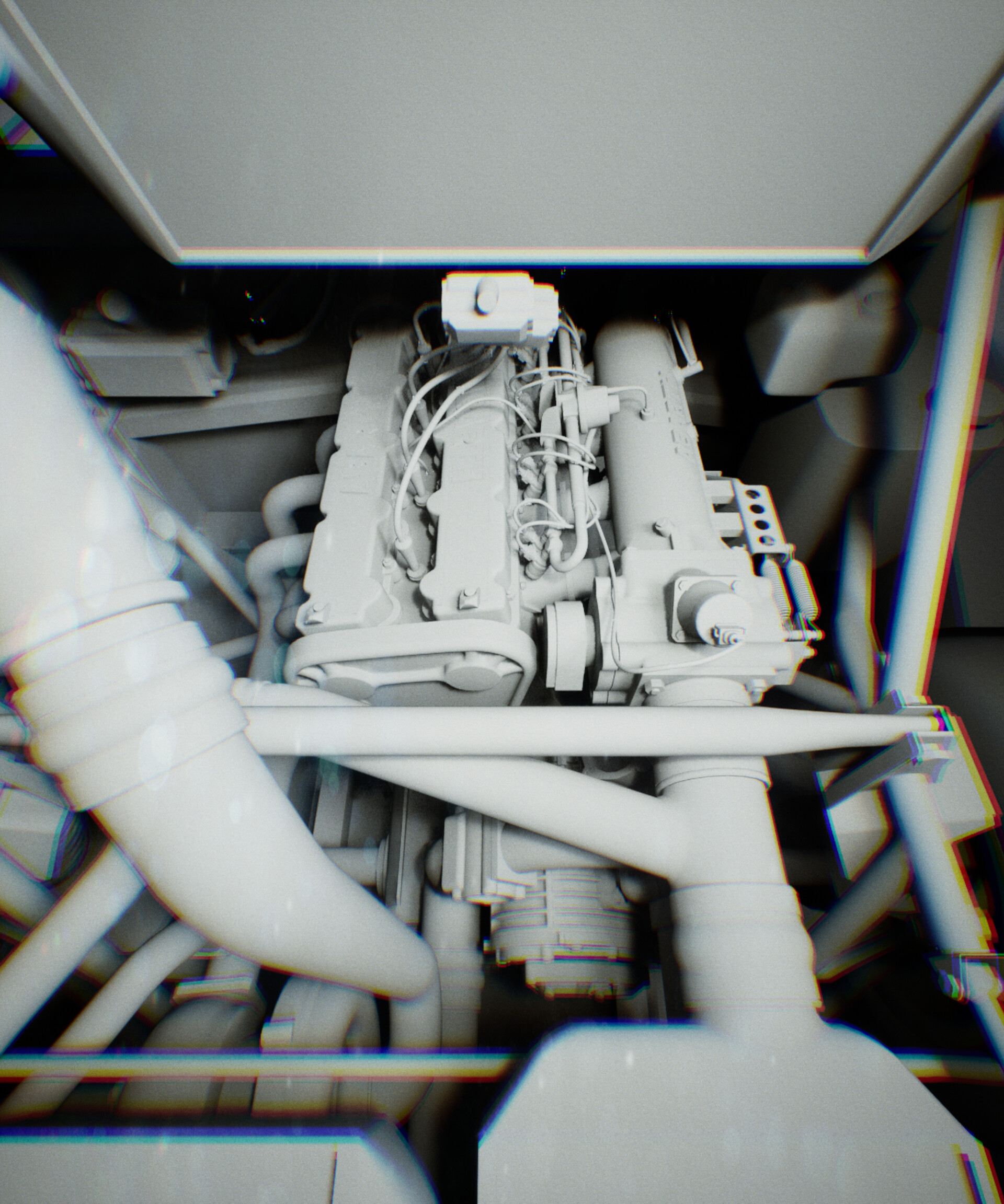 XUANWEN CHEN - Lancia Delta S4 Rendering in Unreal Engine