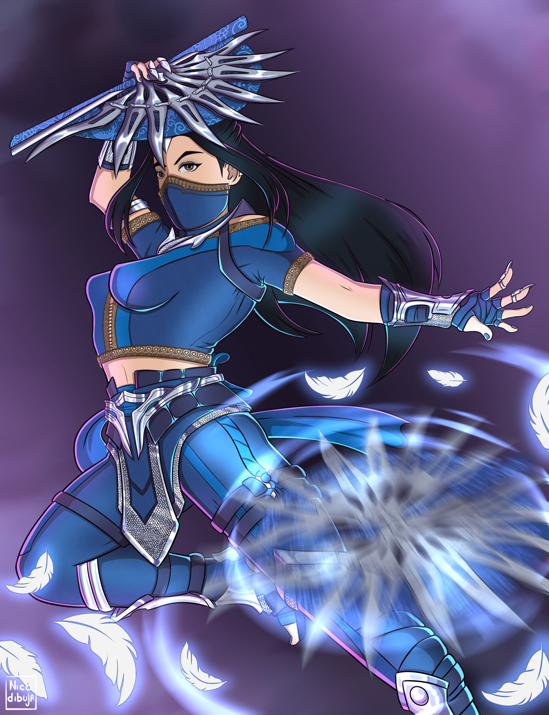 ArtStation - Edenian Princess // Kitana MK1