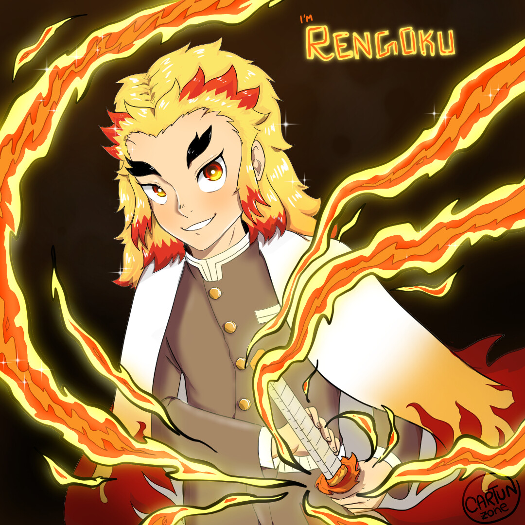 ArtStation - Rengoku Fanart