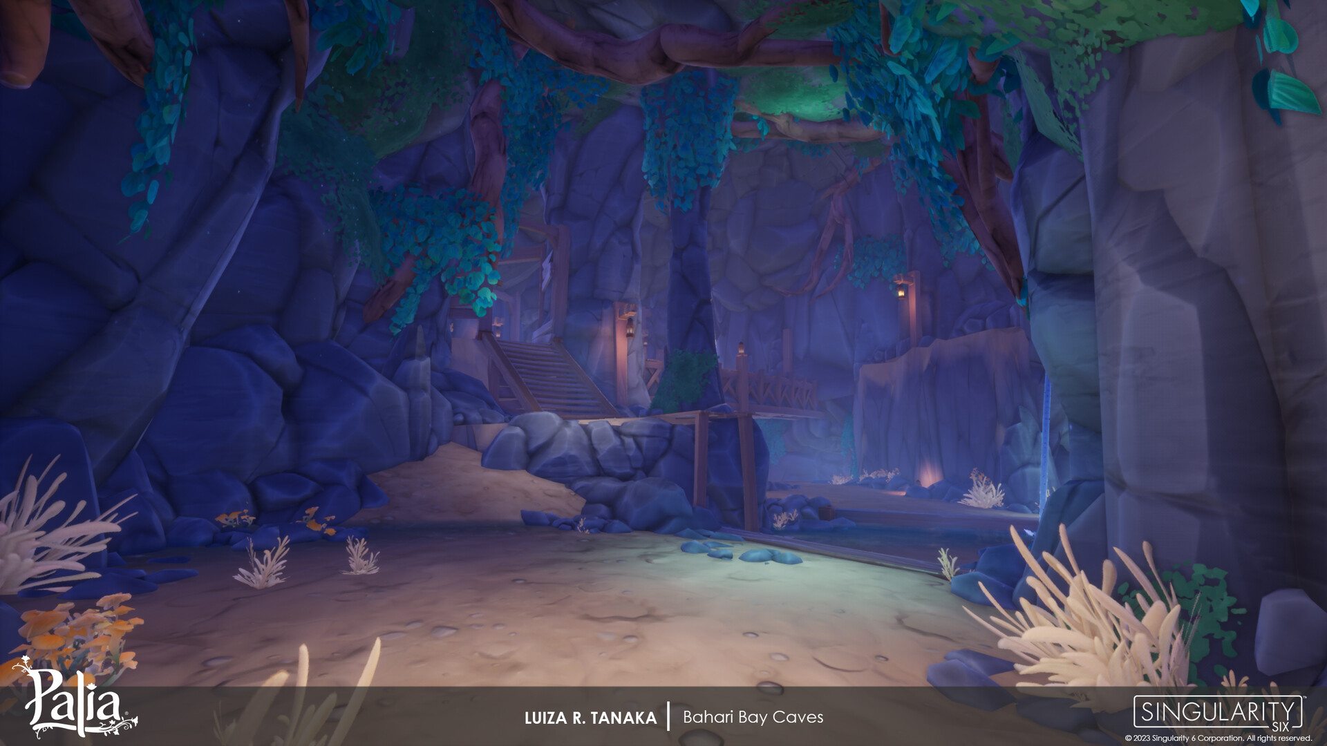 Luiza R. Tanaka - Palia: Bahari Bay - Forest and Caves