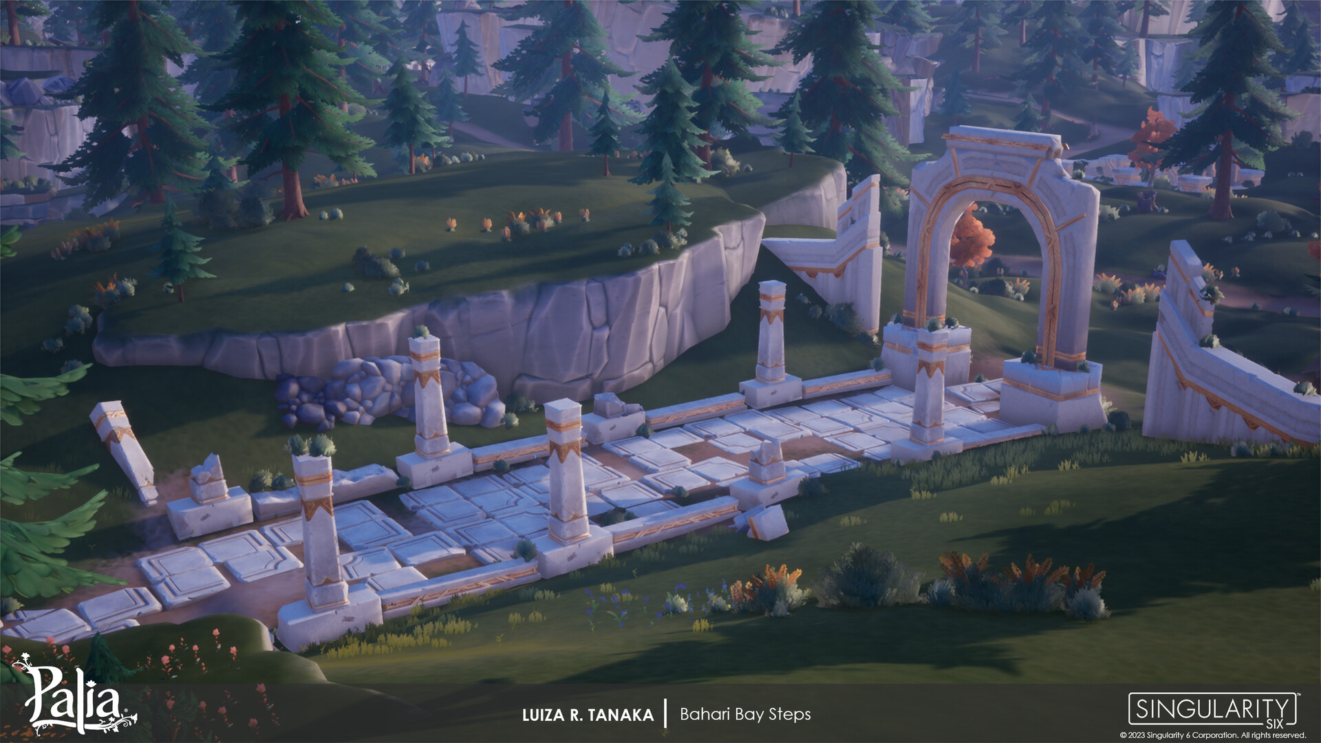 Luiza R. Tanaka - Palia: Bahari Bay - Forest and Caves