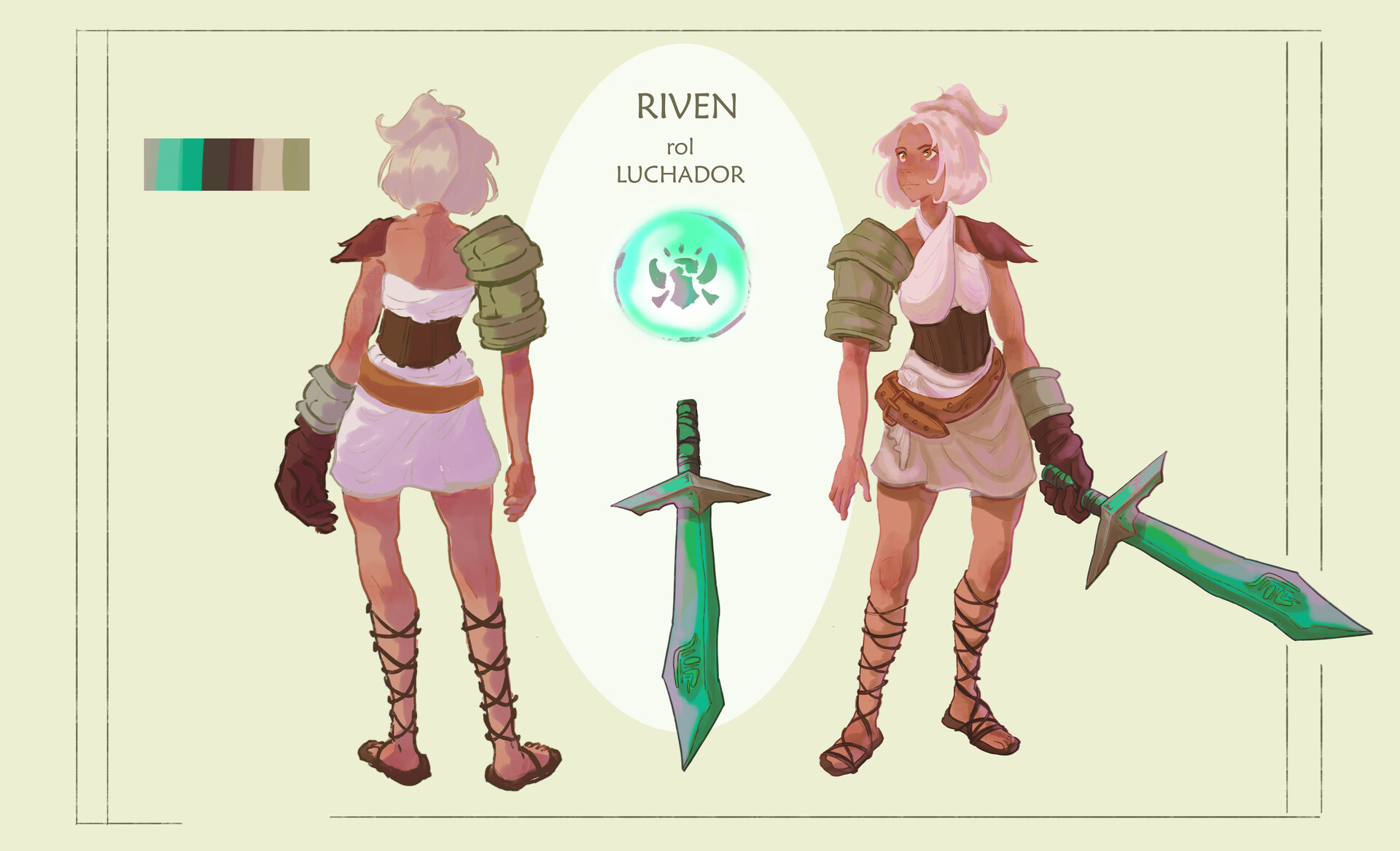 ArtStation - Riven from League of Legends