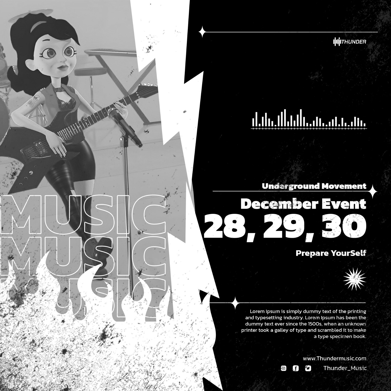 ArtStation - headbanger girl