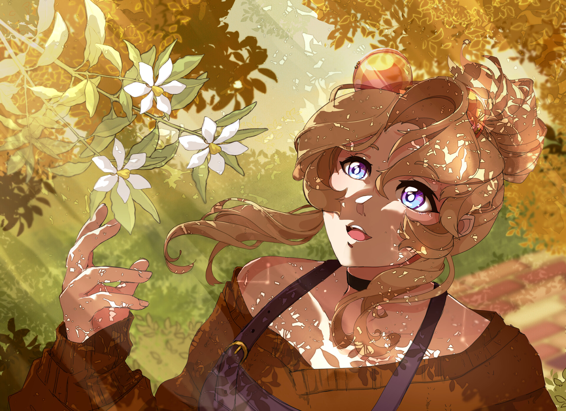 ArtStation - Blossoms In the fall