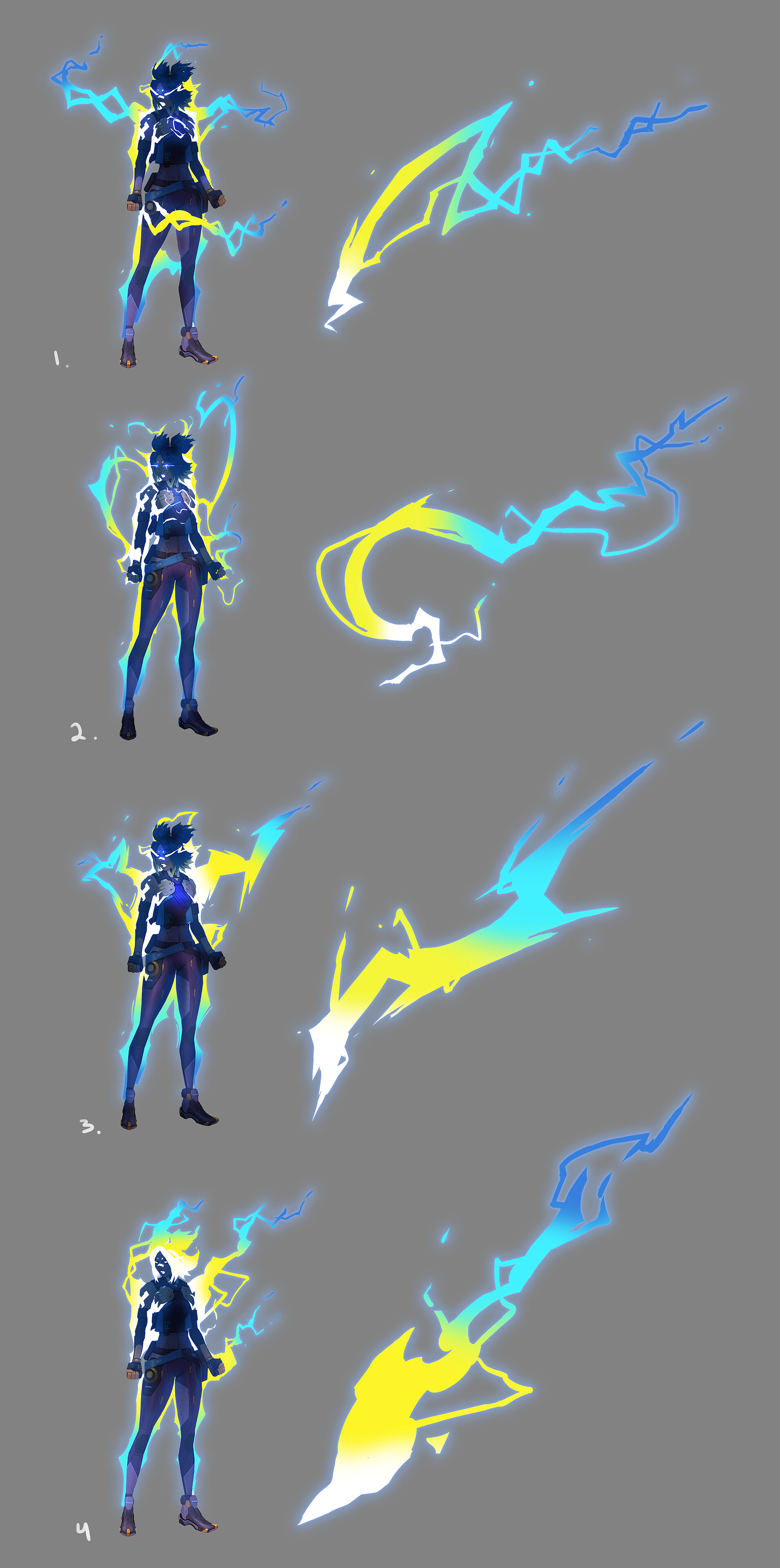 Gary Tanaka - VALORANT - Neon VFX Concepts